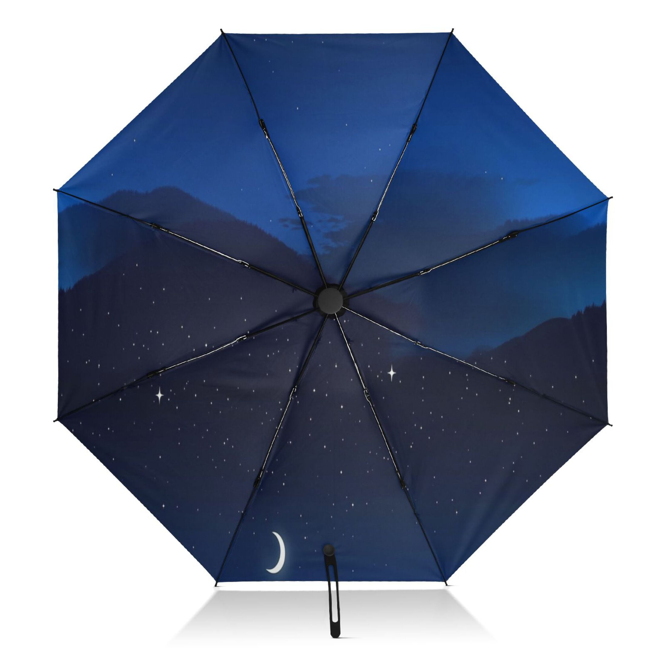 Starry Night Scenery Extra Large Automatic Umbrella, UV Protection ...
