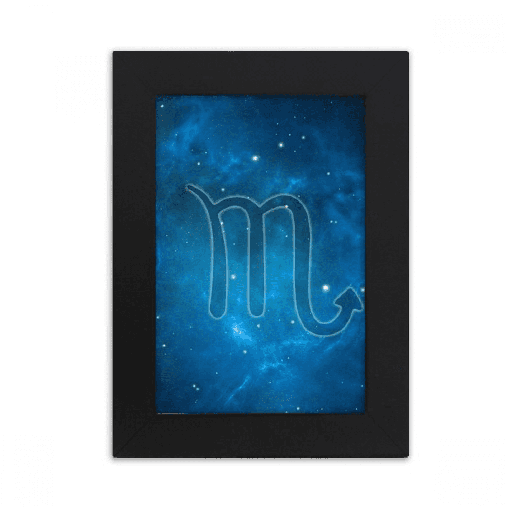 Starry Night Scorpio Zodiac Constellation Desktop Photo Frame Picture ...