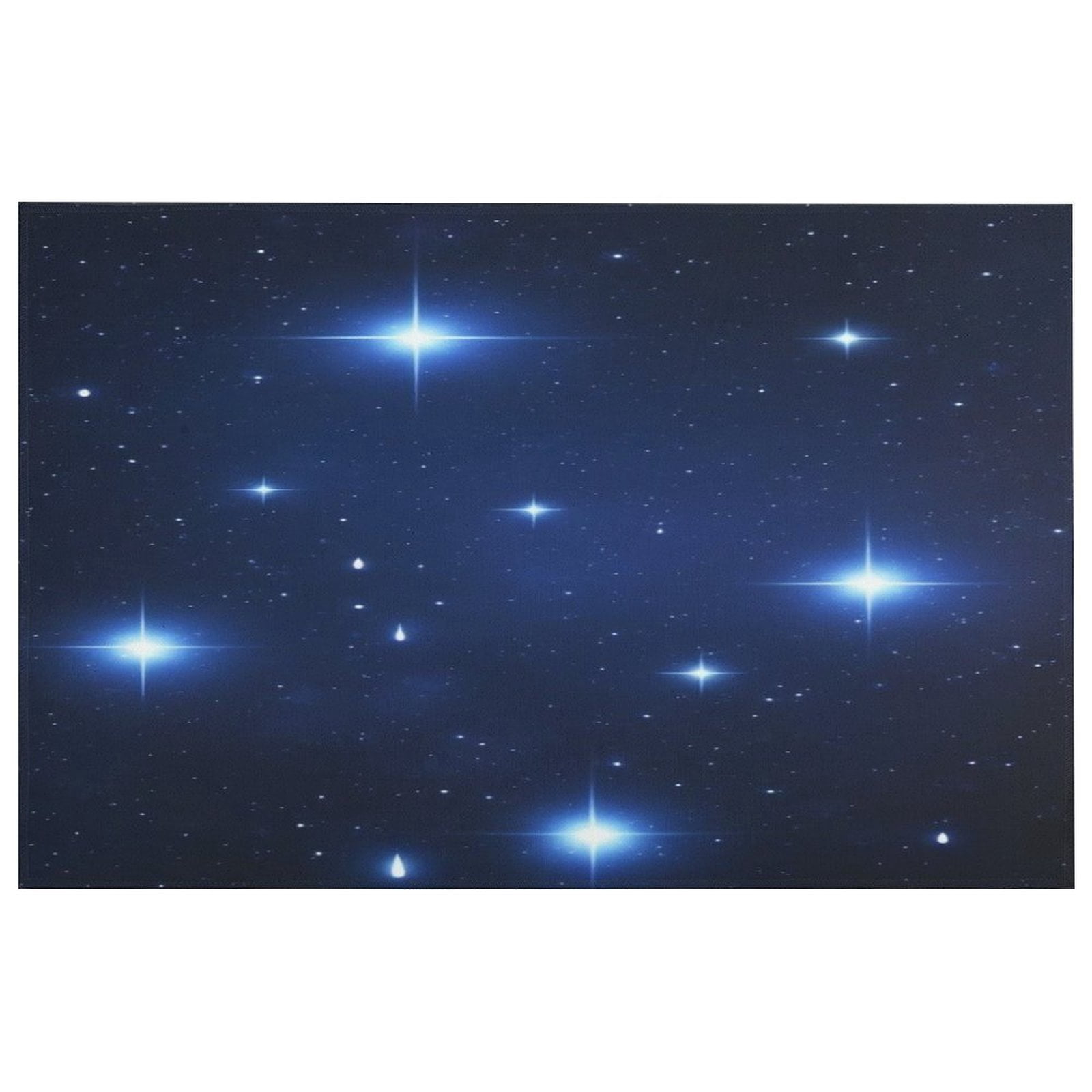 Starry Night Sky Adult Home Decor Bedroom Living Room Crystal Velvet ...