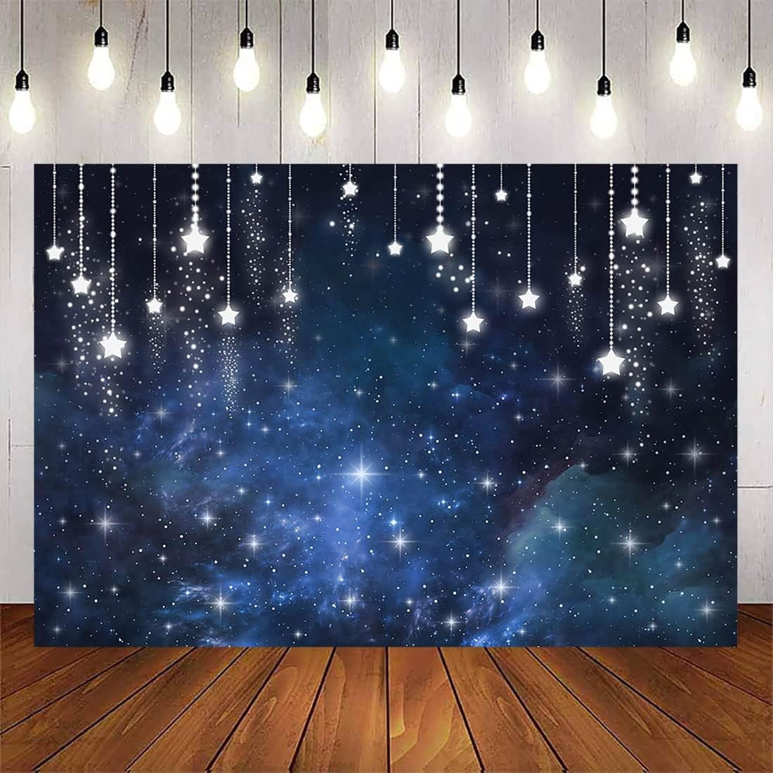 Starry Night Sky Backdrops Under The Stars Prom Party Background ...