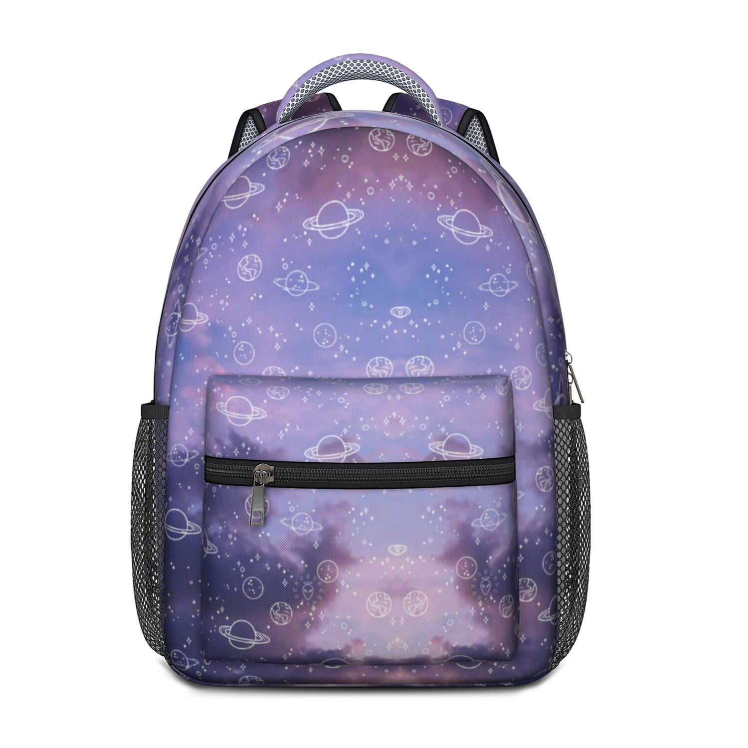 Starry Night Sky Backpack - Waterproof & Lightweight School Bag with Spinal Support, Nebula ...