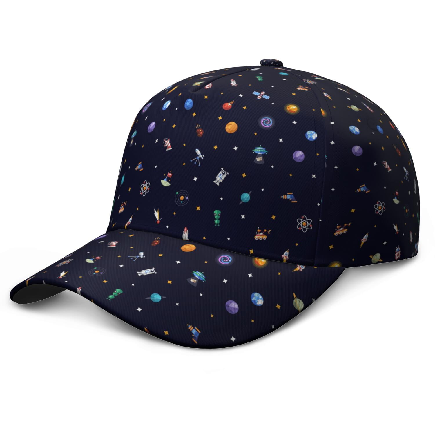 Starry Night Sky Baseball Cap - Adjustable Snapback Hat for Athletes ...