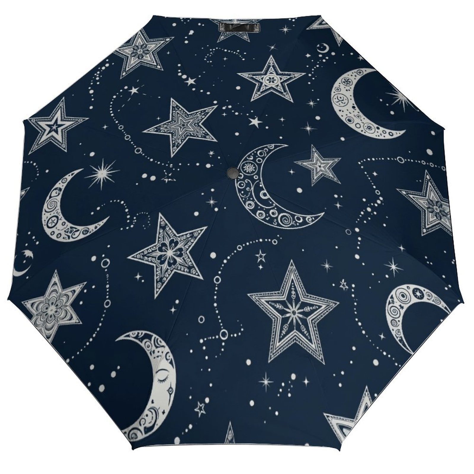 Starry Night Sky Pattern Rain Umbrella Sun Protection Sun Umbrella ...