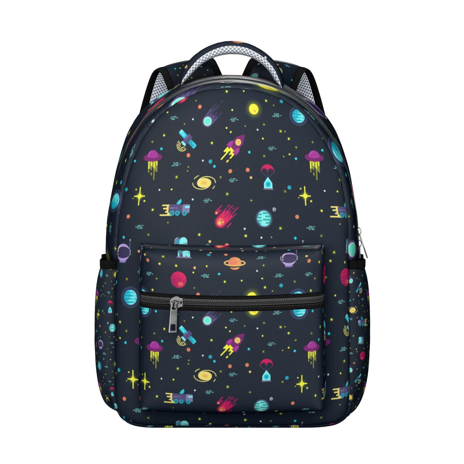 Starry Night Sky Print Ergonomic Backpack - Comfortable & Stylish for ...