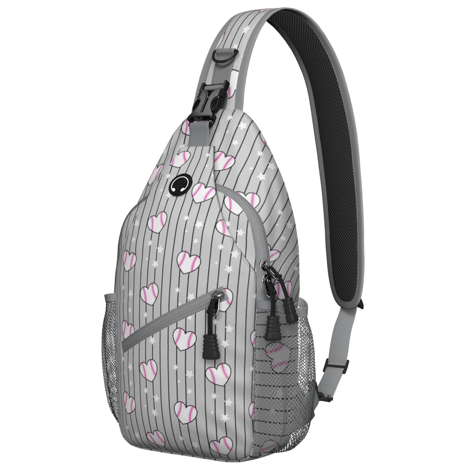 Starry Night Sky Sling Backpack, Celestial Planet and Nebula Design ...