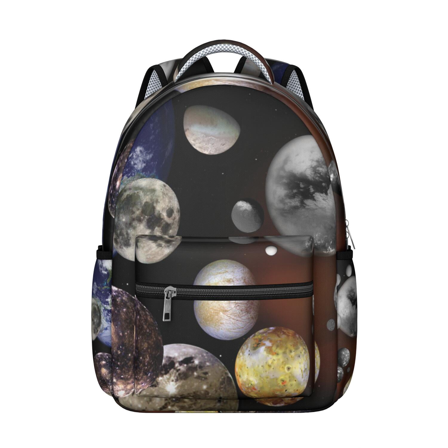 Starry Night Sky Themed School Backpack - Ergonomic & Spacious for ...