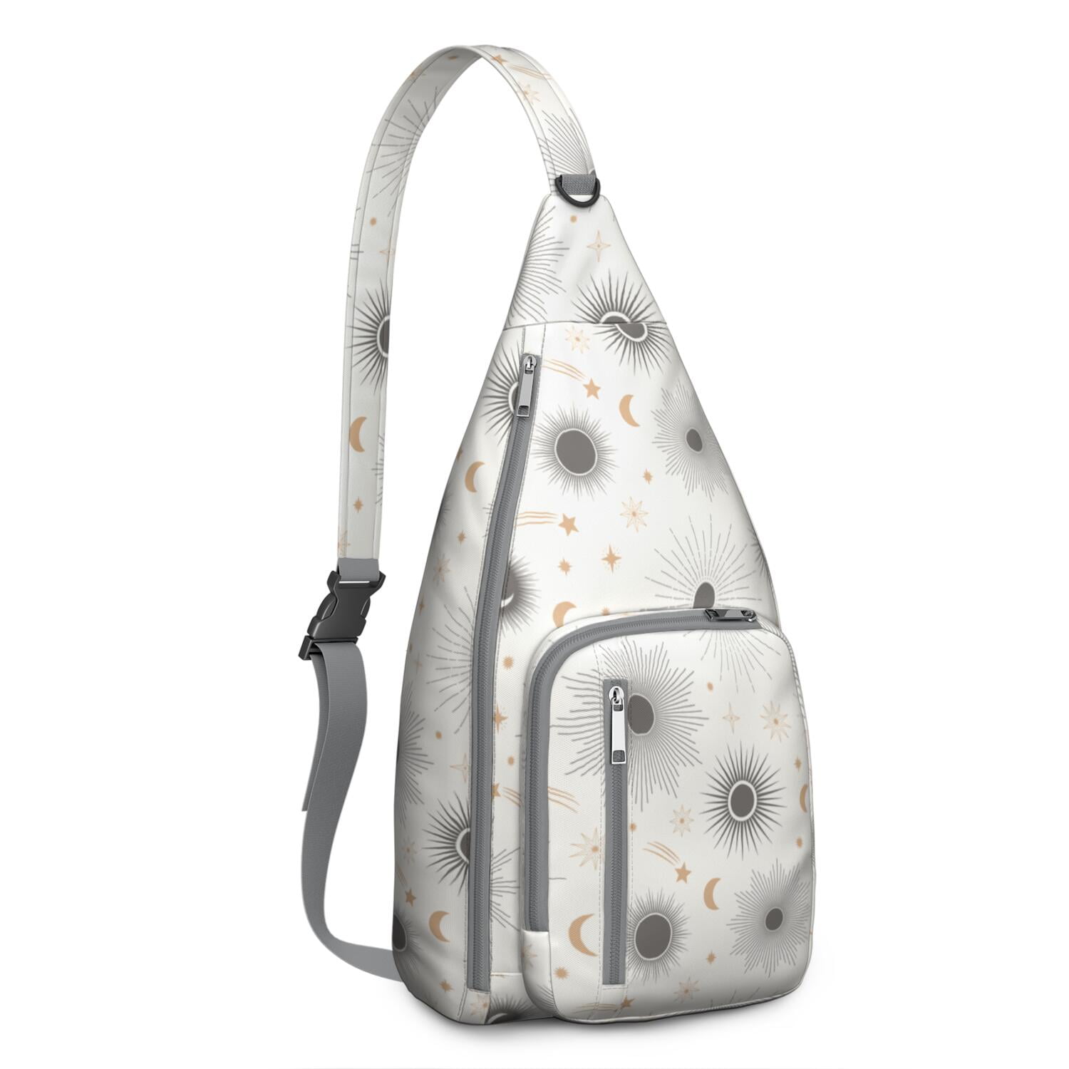 Starry Night Sling Bag - Dark Celestial Aesthetic, Gothic Shoulder Pack ...