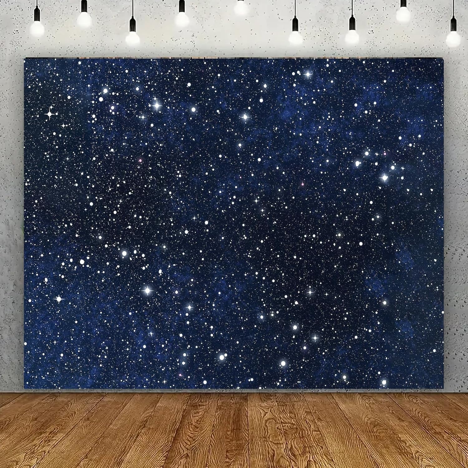Starry Night Themed Space Photography Vinyl Backdrop 7x5 Ft Night Sky ...