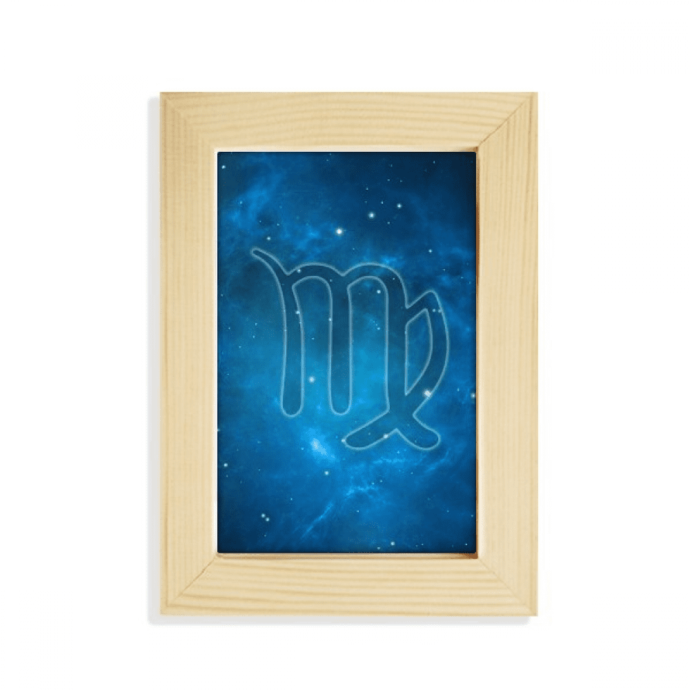 Starry Night Virgo Zodiac Constellation Desktop Display Photo Frame ...