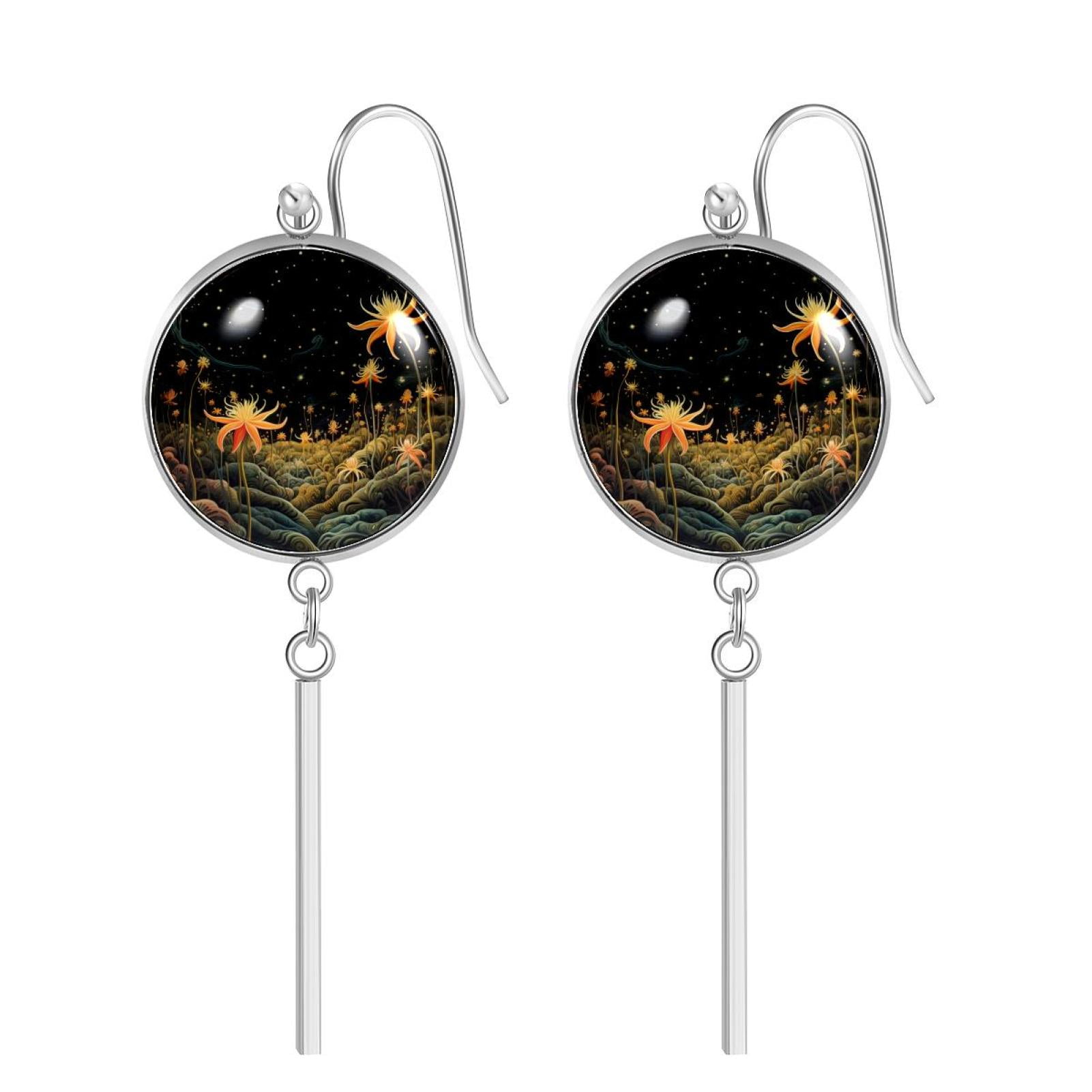 Starry Plants Dazzling Dangle Earring Sets with Hooks and Pendants to ...
