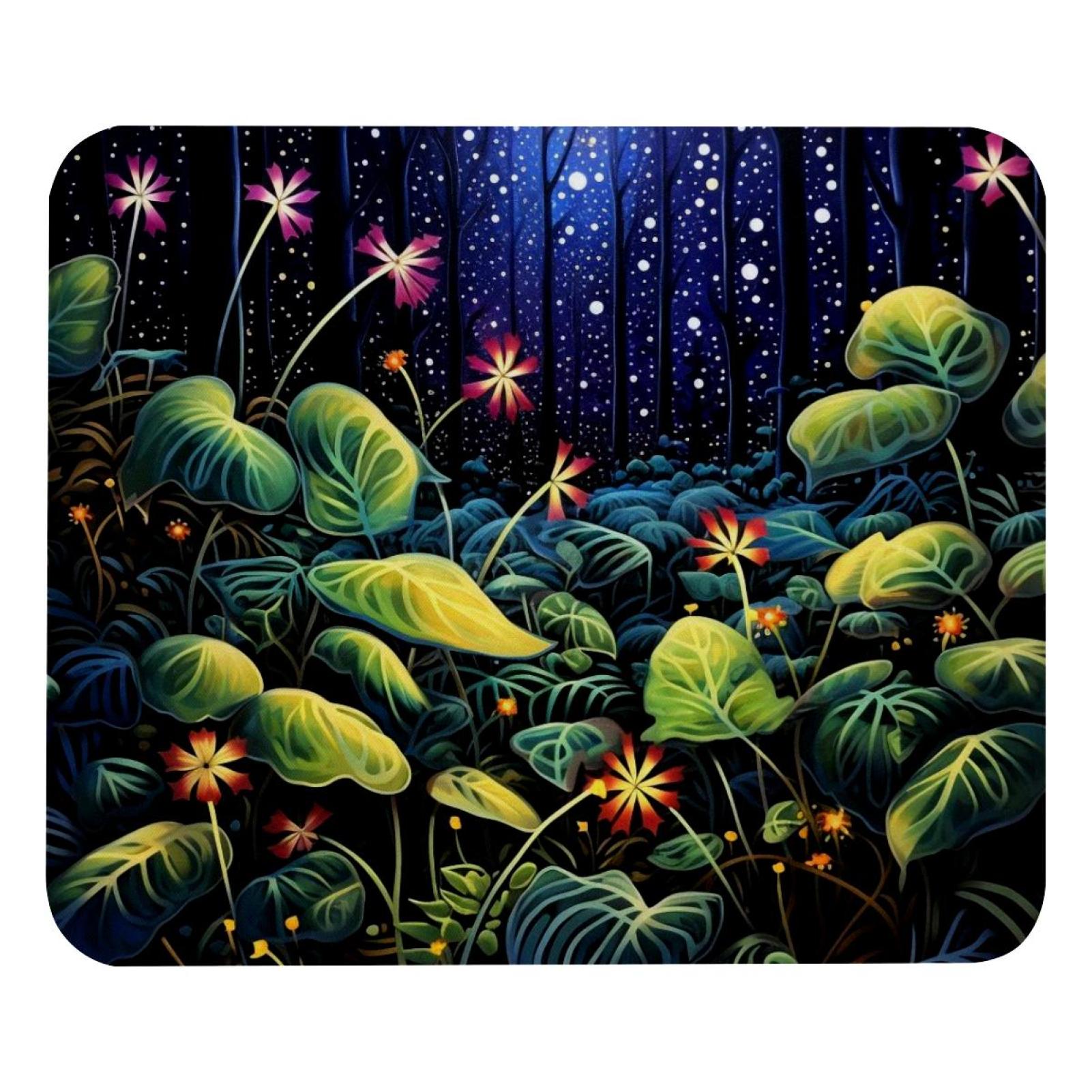 Starry Plants Non-Slip Rubber Bottom Personalized Custom Square Desk ...