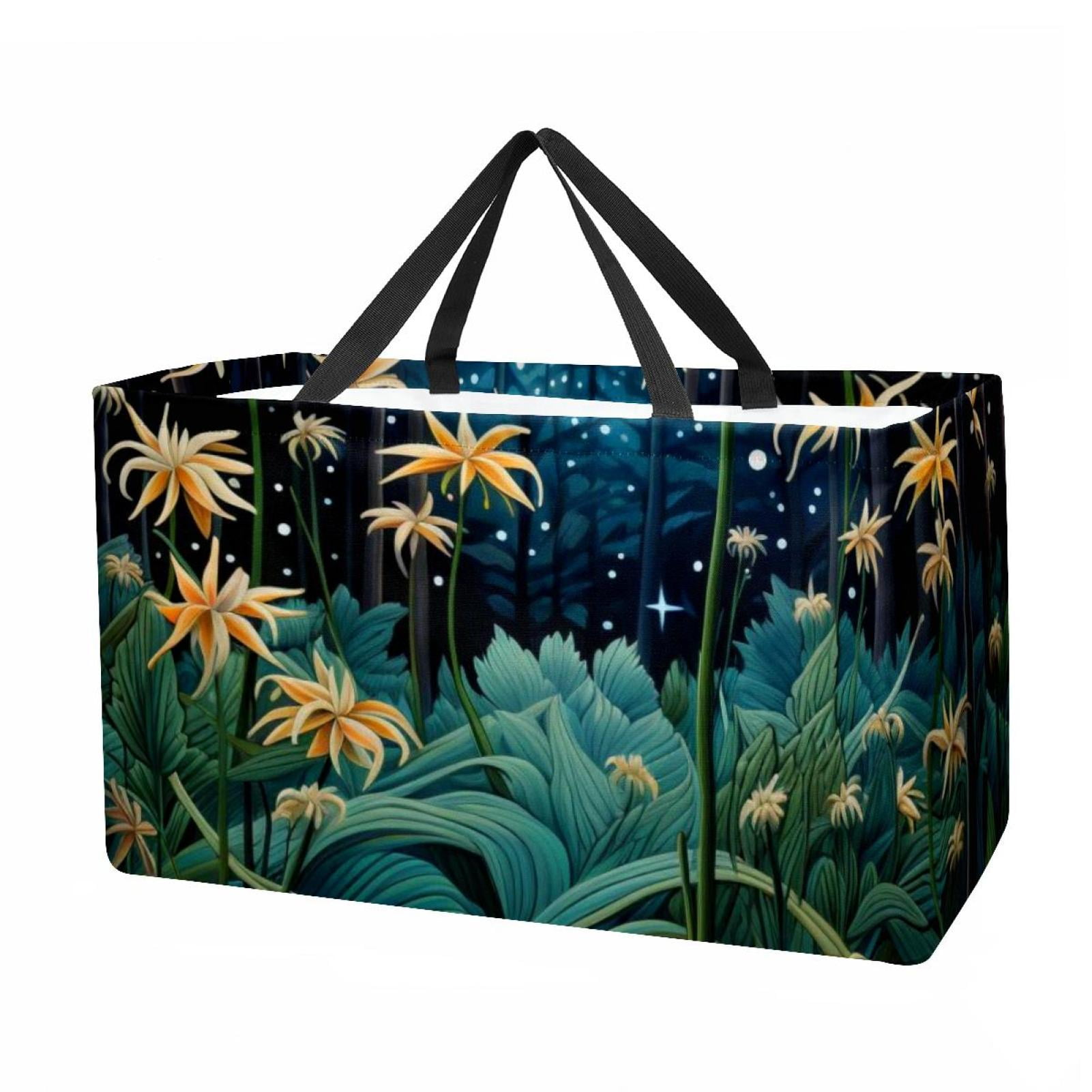 Starry Plants Premium Oxford Cloth Shopping Bags: Reusable, Foldable ...