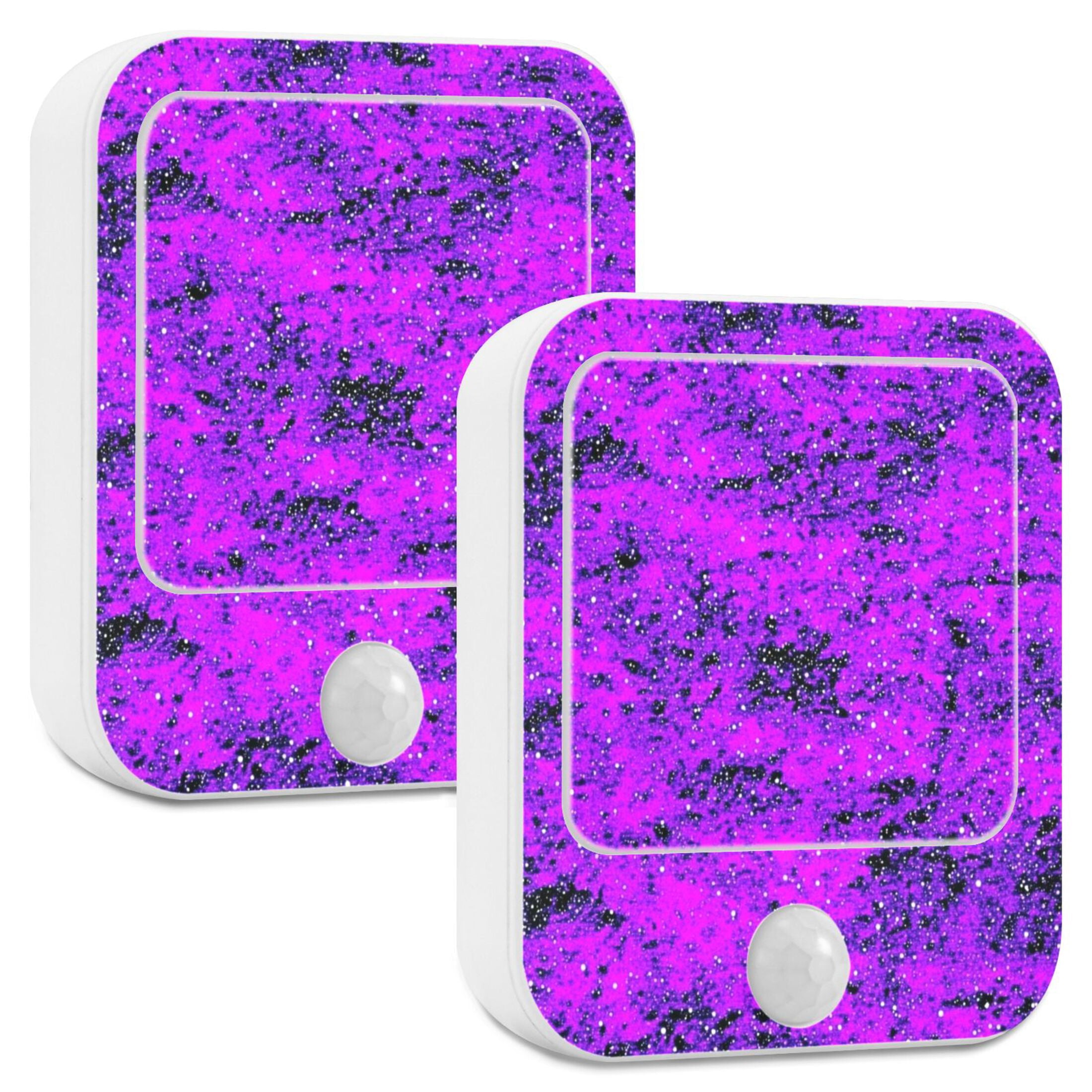Starry Purple Night Sky 3-Mode Night Light with Adjustable Brightness ...