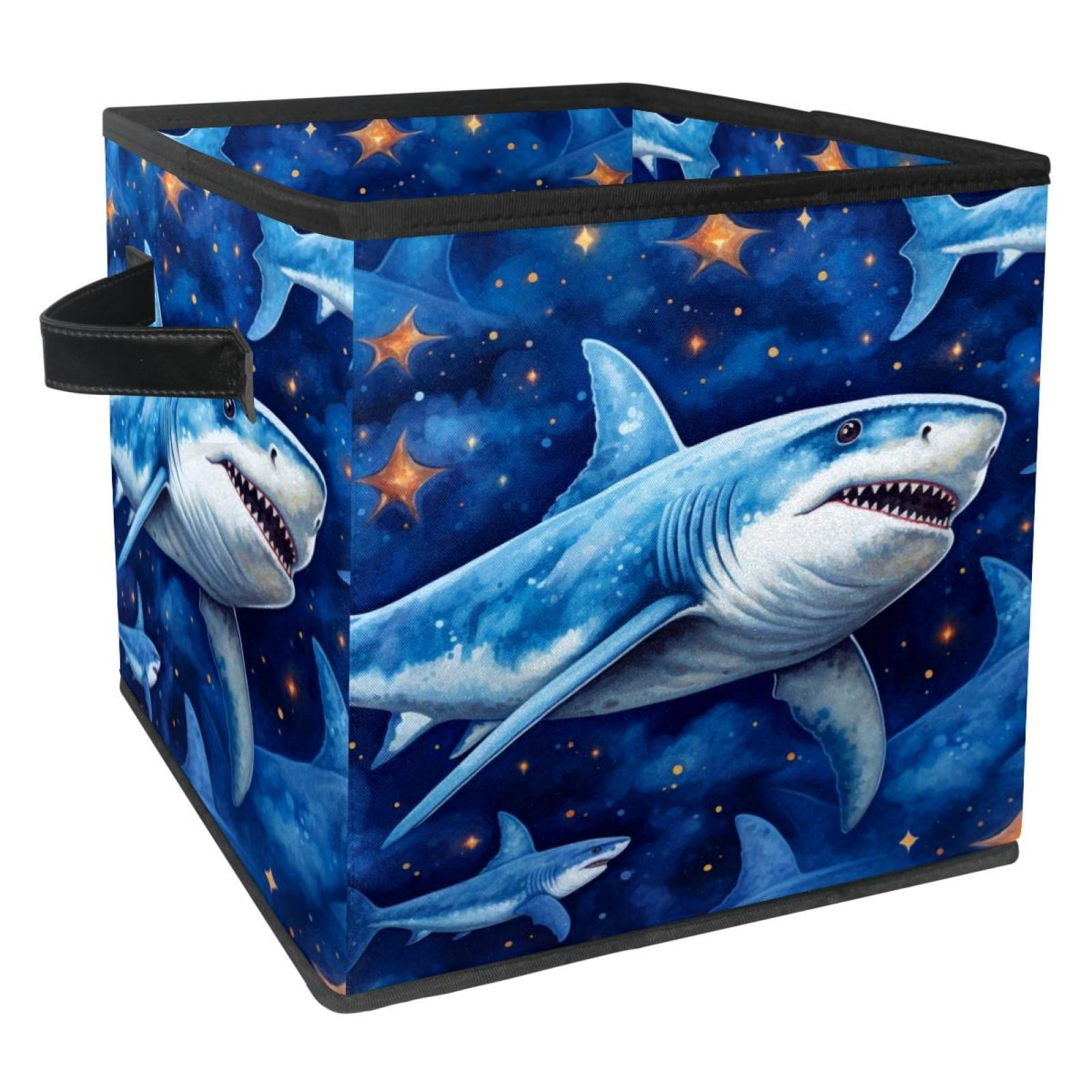 Starry Shark Foldable, with Handle, 10.8"x10.5"x10.6", Large Capacity ...