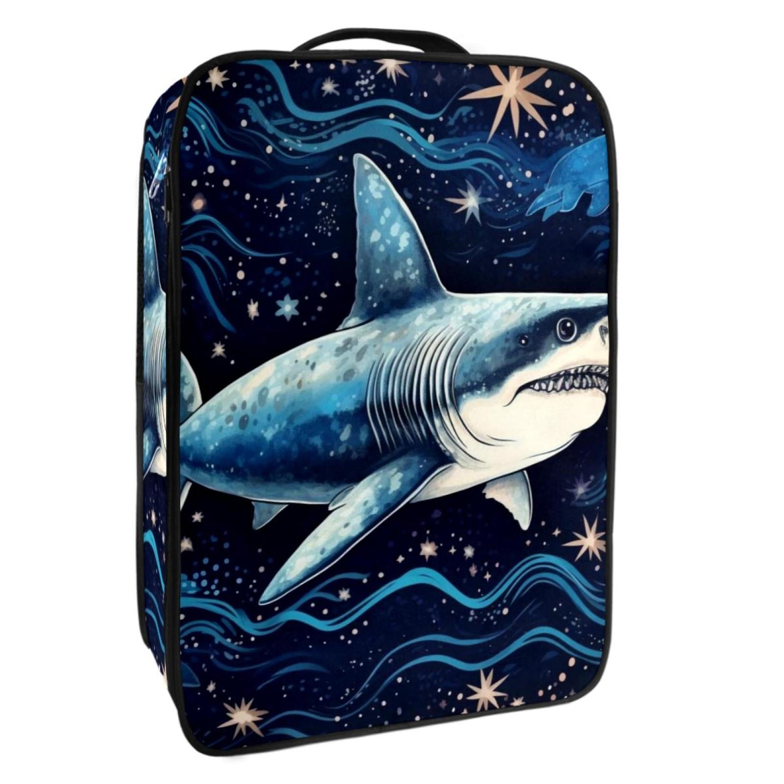 Starry Shark Premium Polyester Shoe Storage - 23x31cm/9x12in Shoe Boxes ...