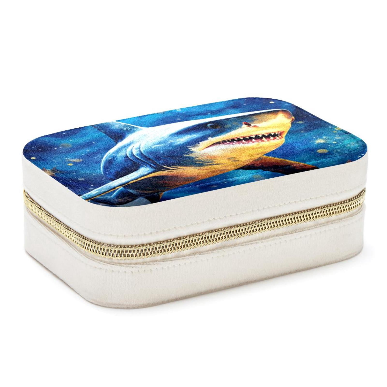 Starry Shark Velvet Portable Jewelry Display Stand and Organizer with ...