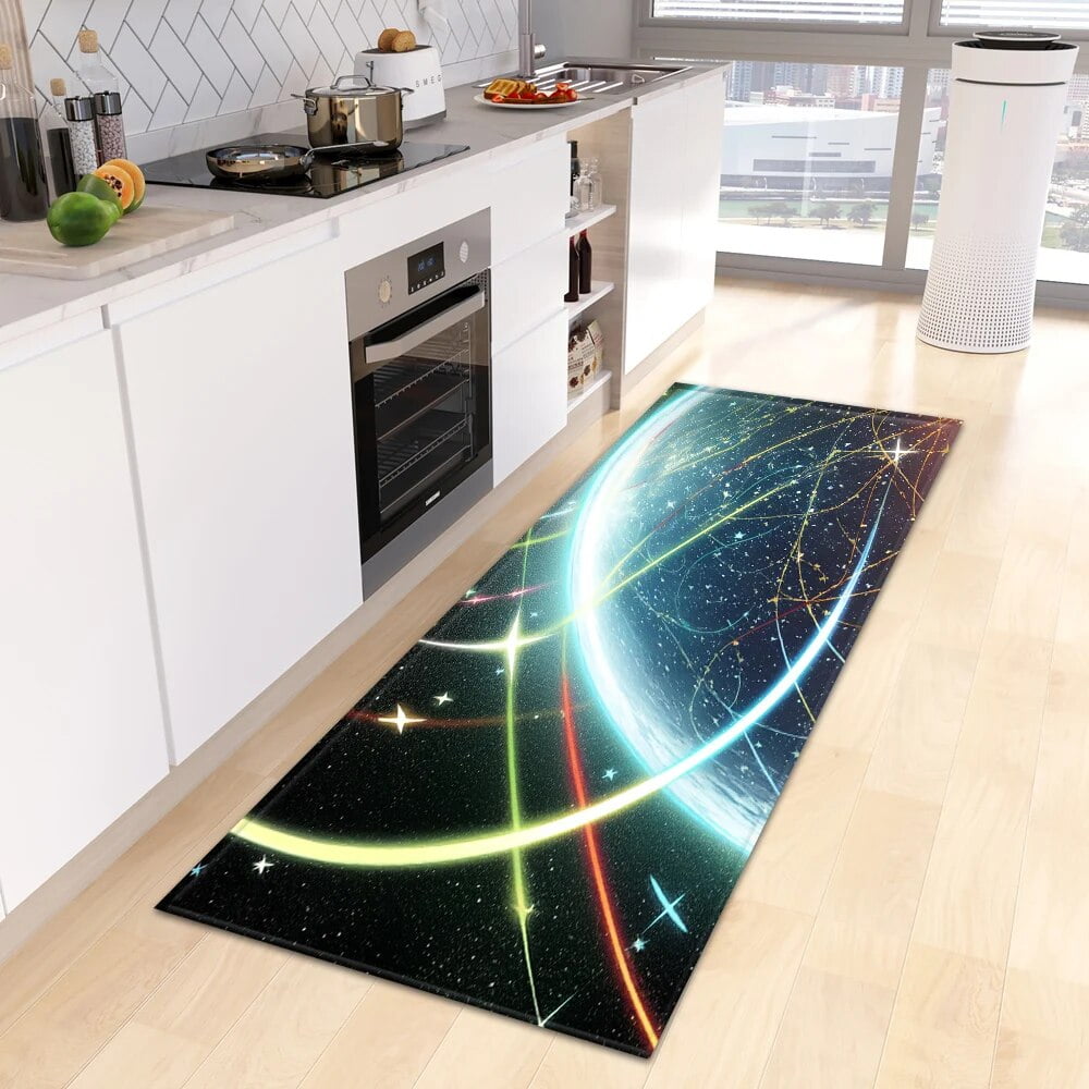 Starry Sky 3D Kitch Rug Home Living Room Bedroom Balcony Floor r Carpet ...