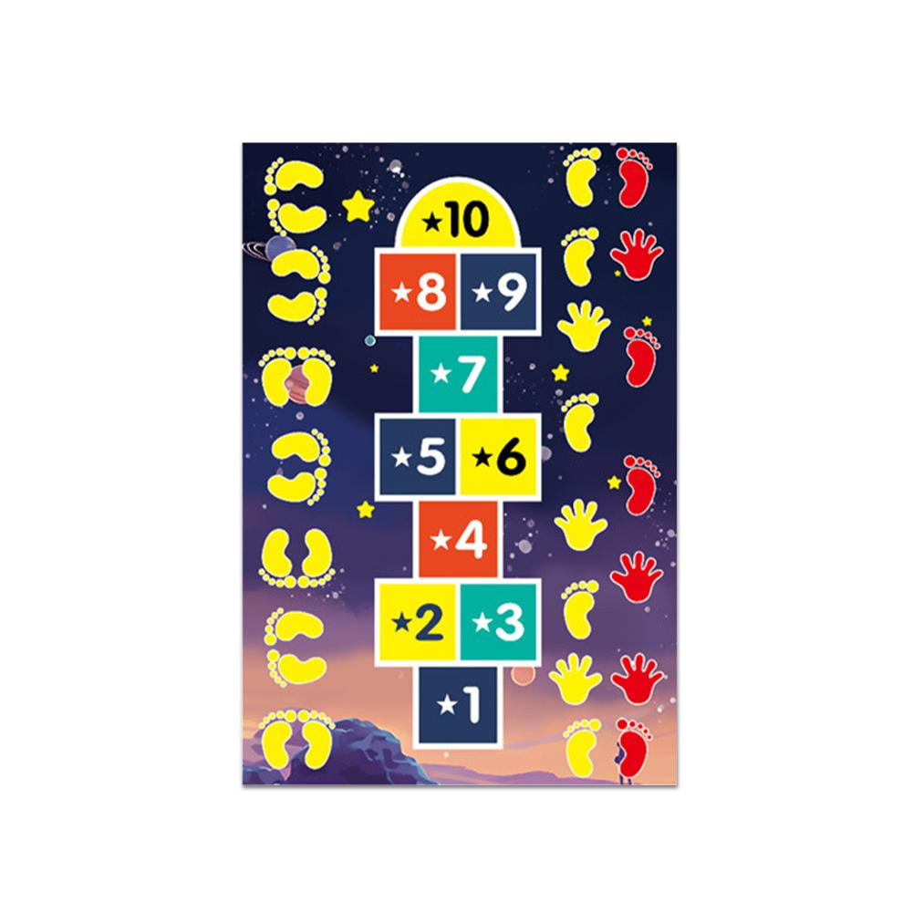 Starry Sky (D)$Hands And Feet Sports Hopscotch Game Mat Team Building ...