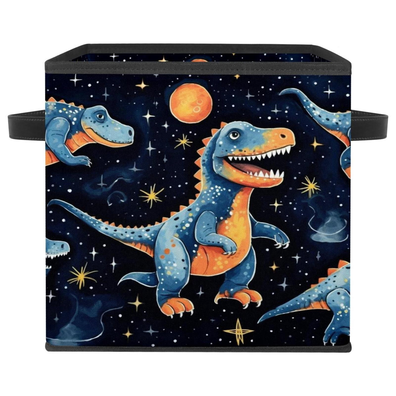 Starry Sky Dinosaur B Storage Bins, Extra Large Closet Storage Cube for ...