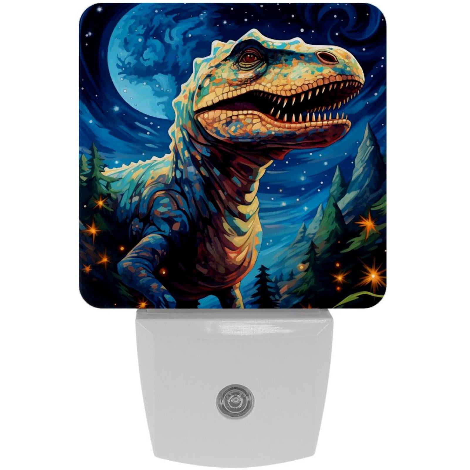 Starry Sky Dinosaur LED Square Night Lights - Energy Efficient and ...