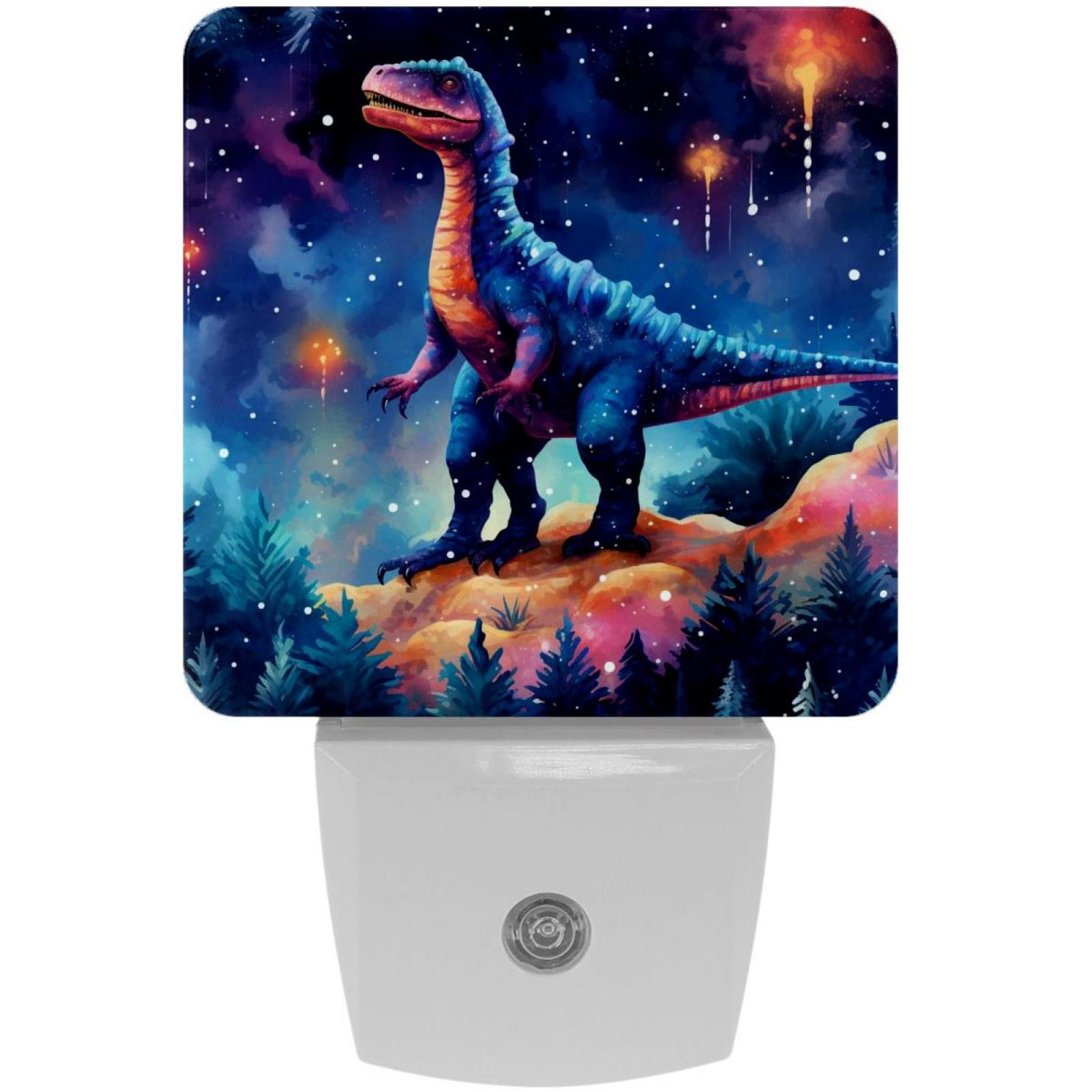 Starry Sky Dinosaur LED Square Night Lights- Energy Efficient and ...