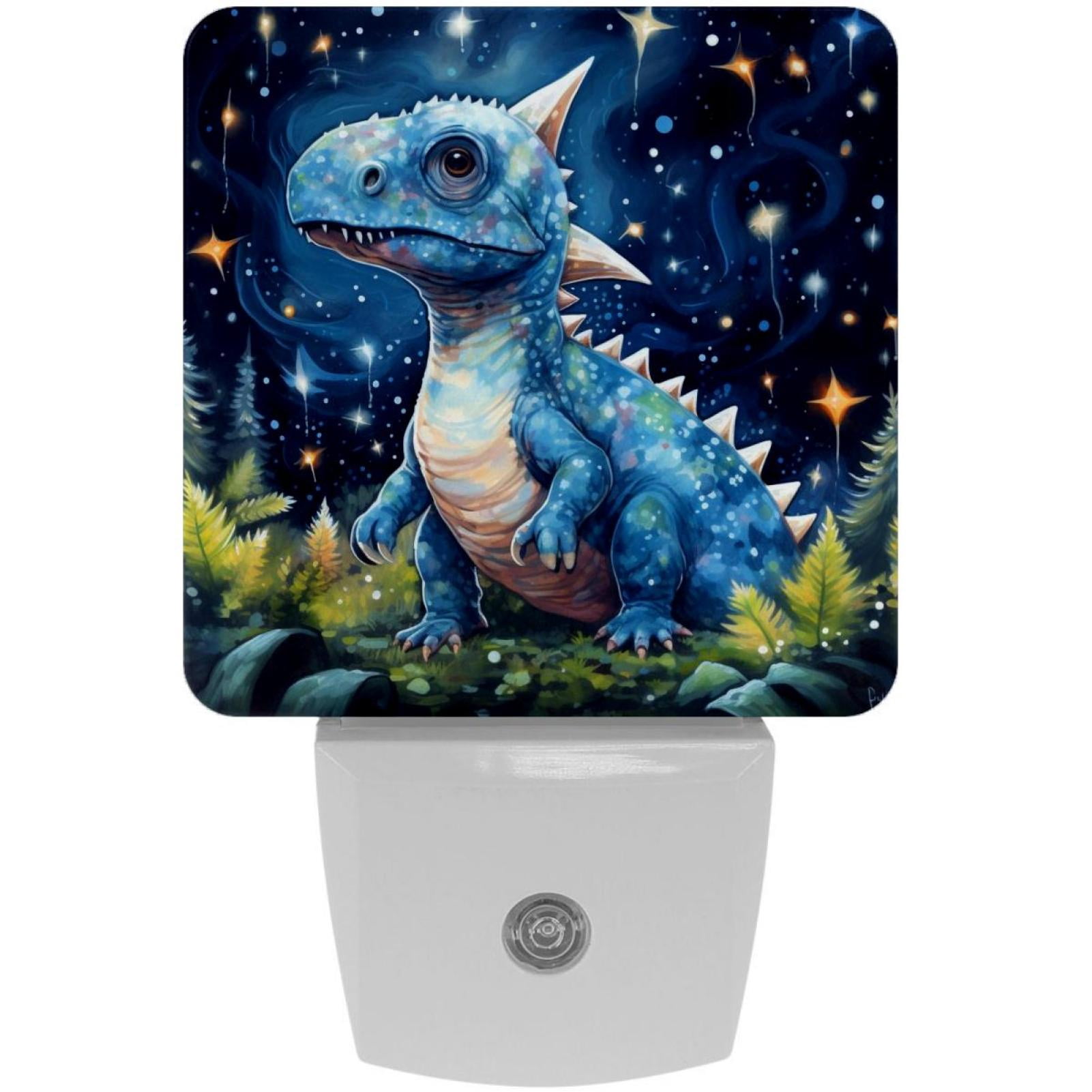 Starry Sky Dinosaur LED Square Night Lights- Energy Efficient and ...