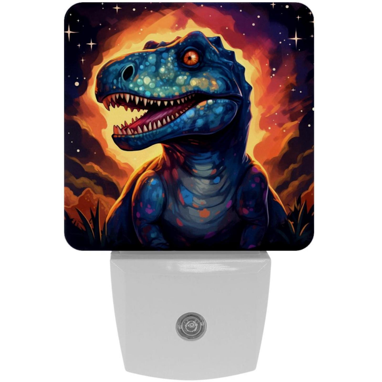 Starry Sky Dinosaur LED Square Night Lights - Energy Efficient and ...