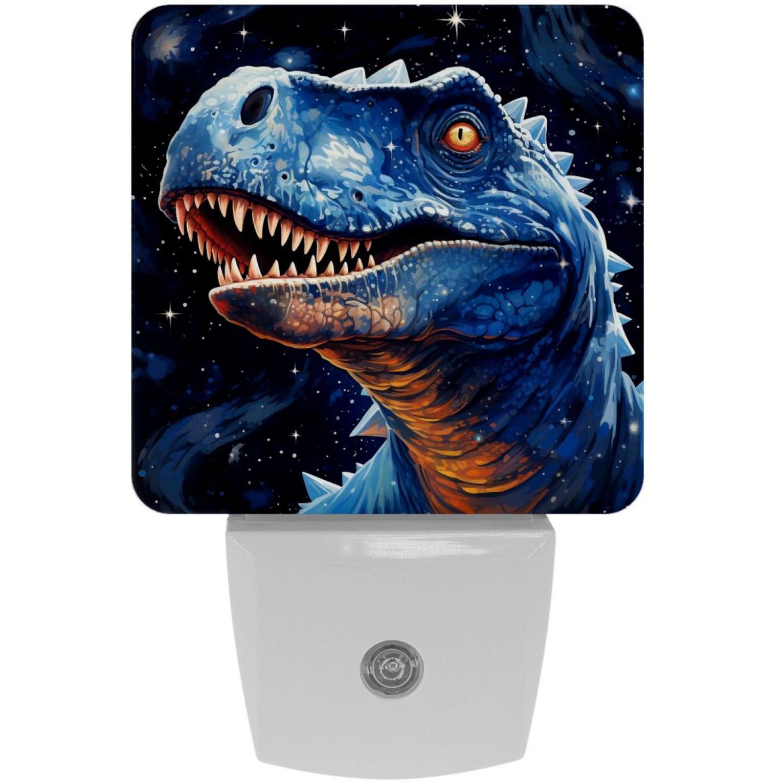 Starry Sky Dinosaur LED Square Night Lights - Small and Bright ...