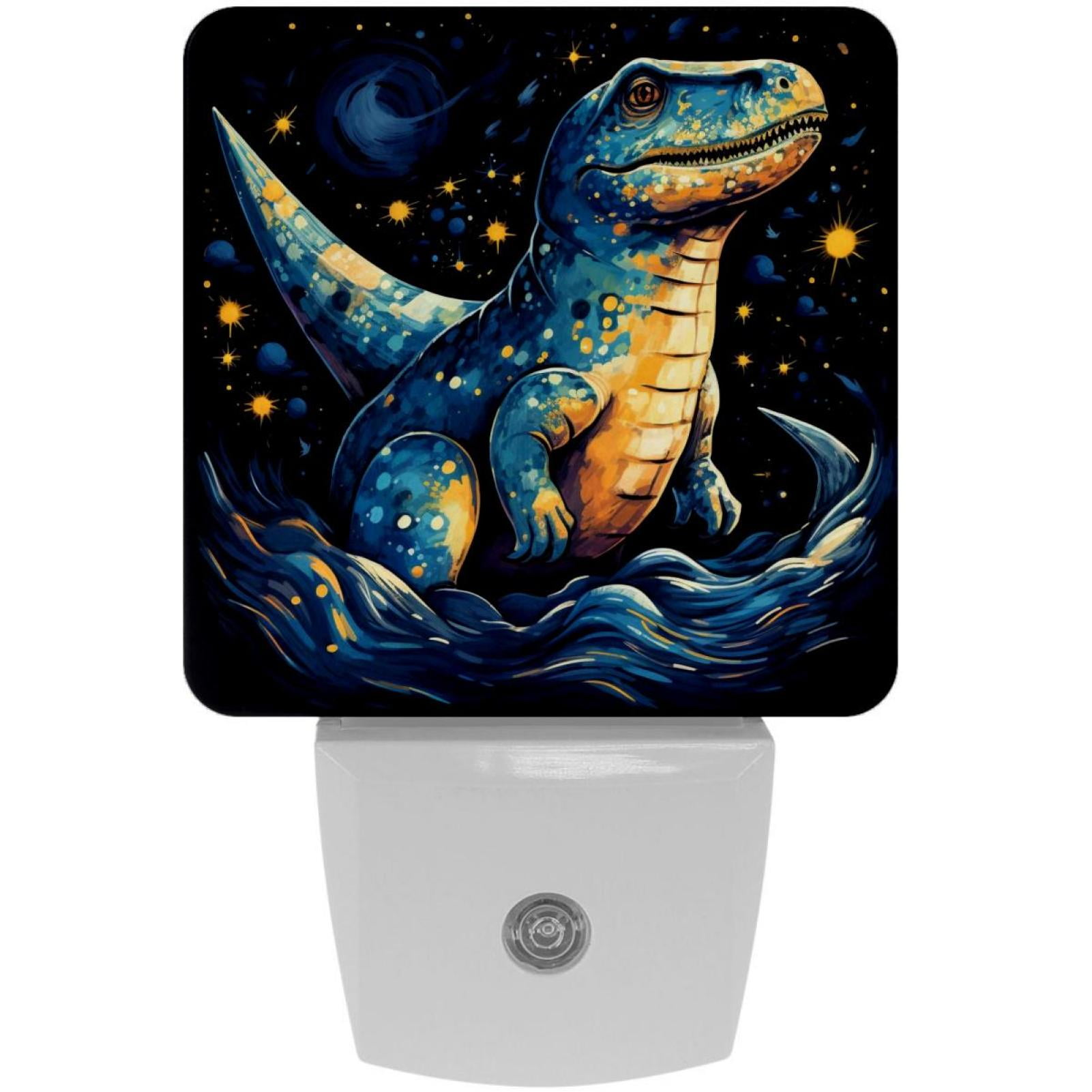 Starry Sky Dinosaur LED Square Night Lights - Stylish and Energy ...
