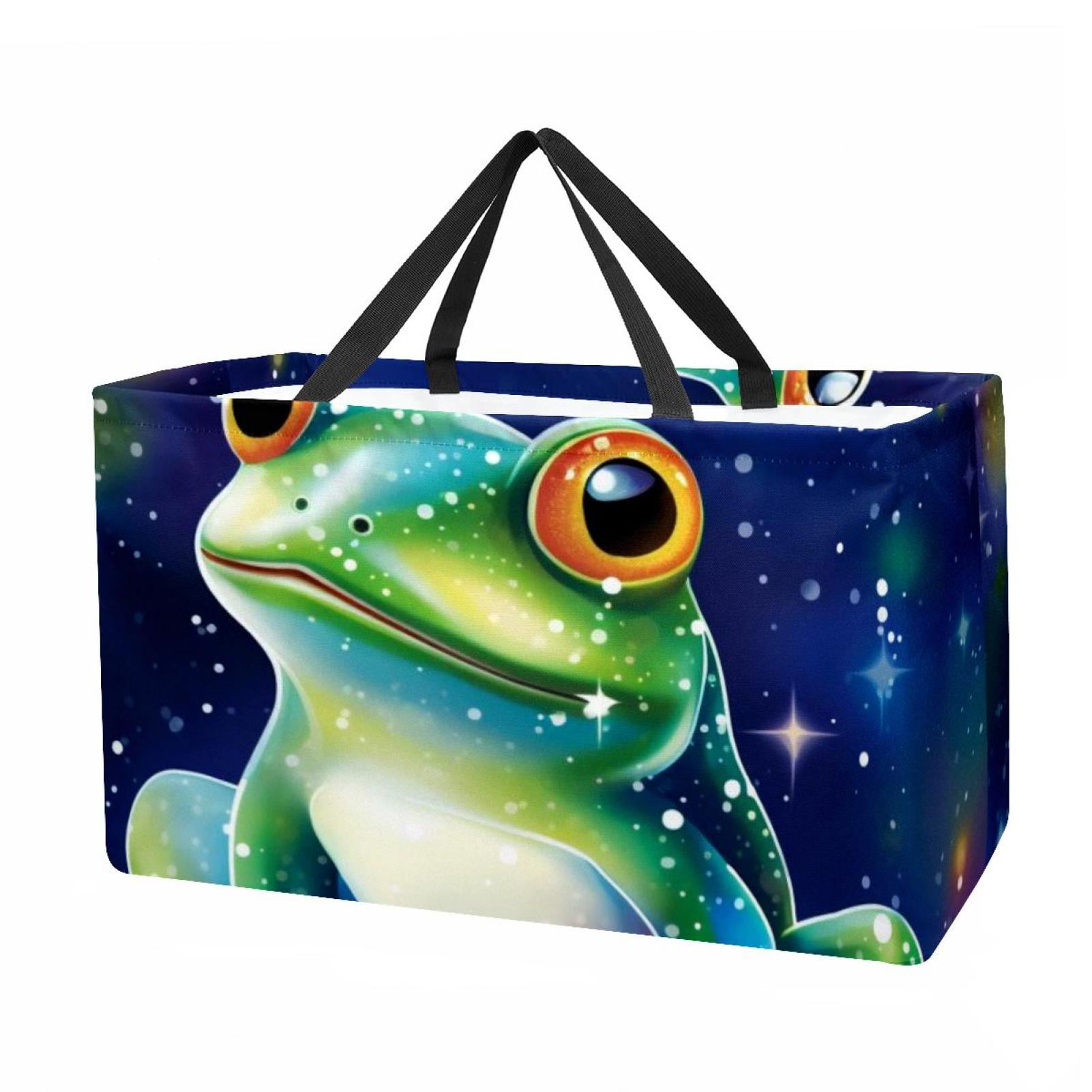 Starry Sky Frog Large Capacity Reinforced Oxford Cloth Storage Bin ...