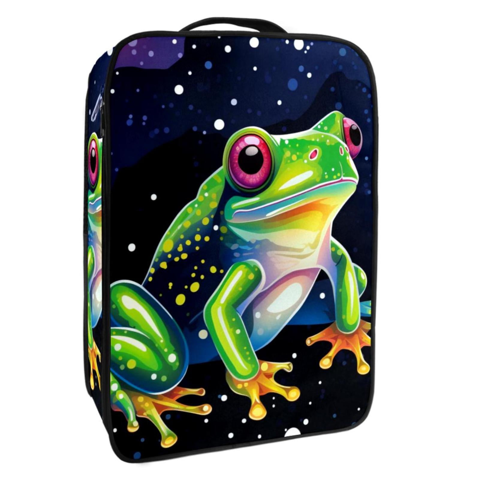 Starry Sky Frog Premium Polyester Shoe Boxes – Organize Your Footwear ...