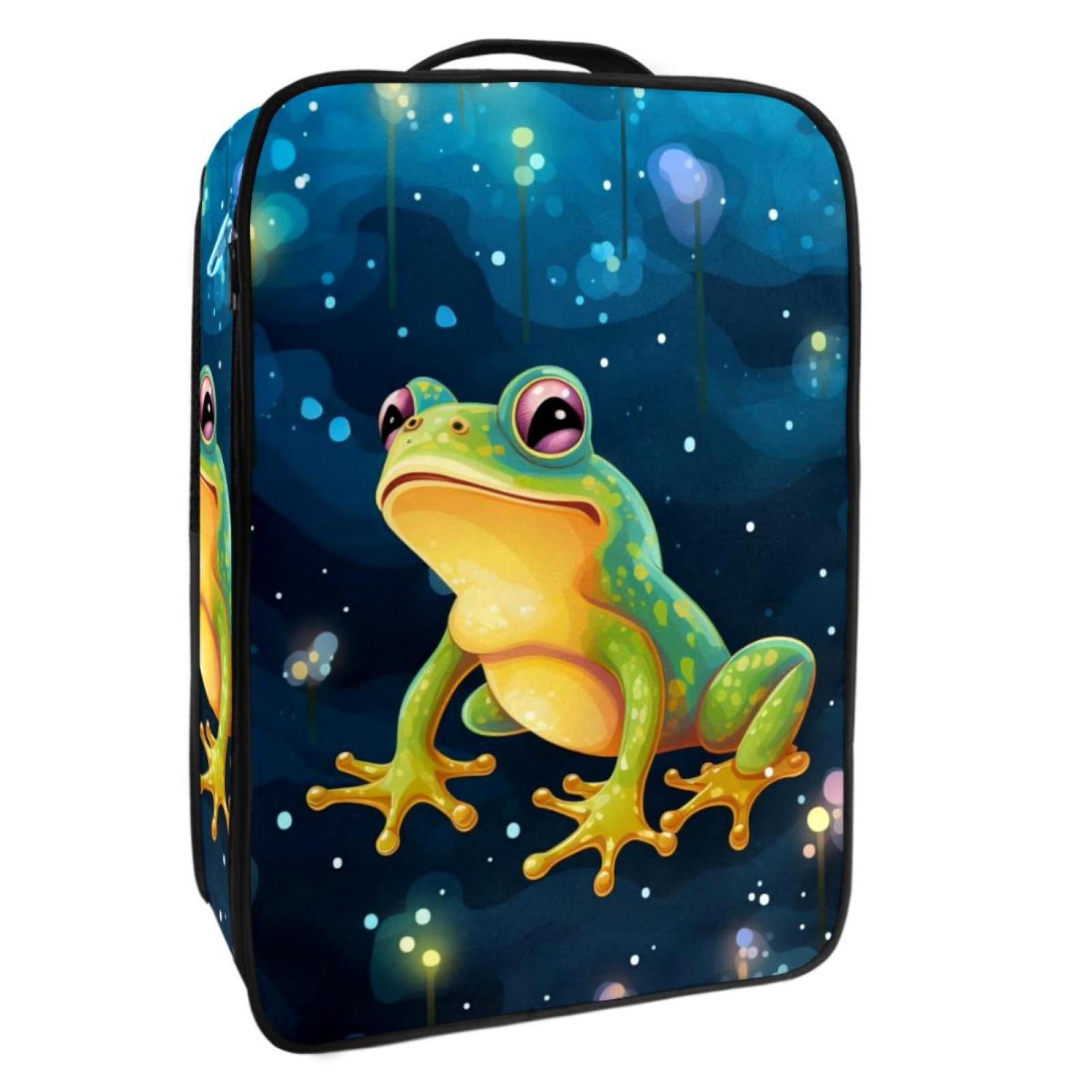 Starry Sky Frog Premium Polyester Shoe Containers - Ideal 9x12in Shoe ...
