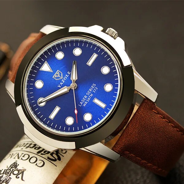 Starry Sky Green Dial Sport Men Watches Luxury Famous Male Clock Quartz ...