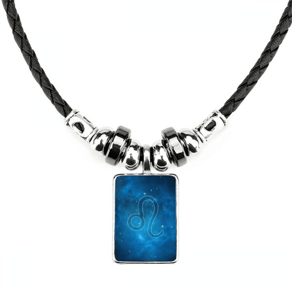 Starry Sky Night Leo Zodiac Constellation Necklace Jewelry Torque ...