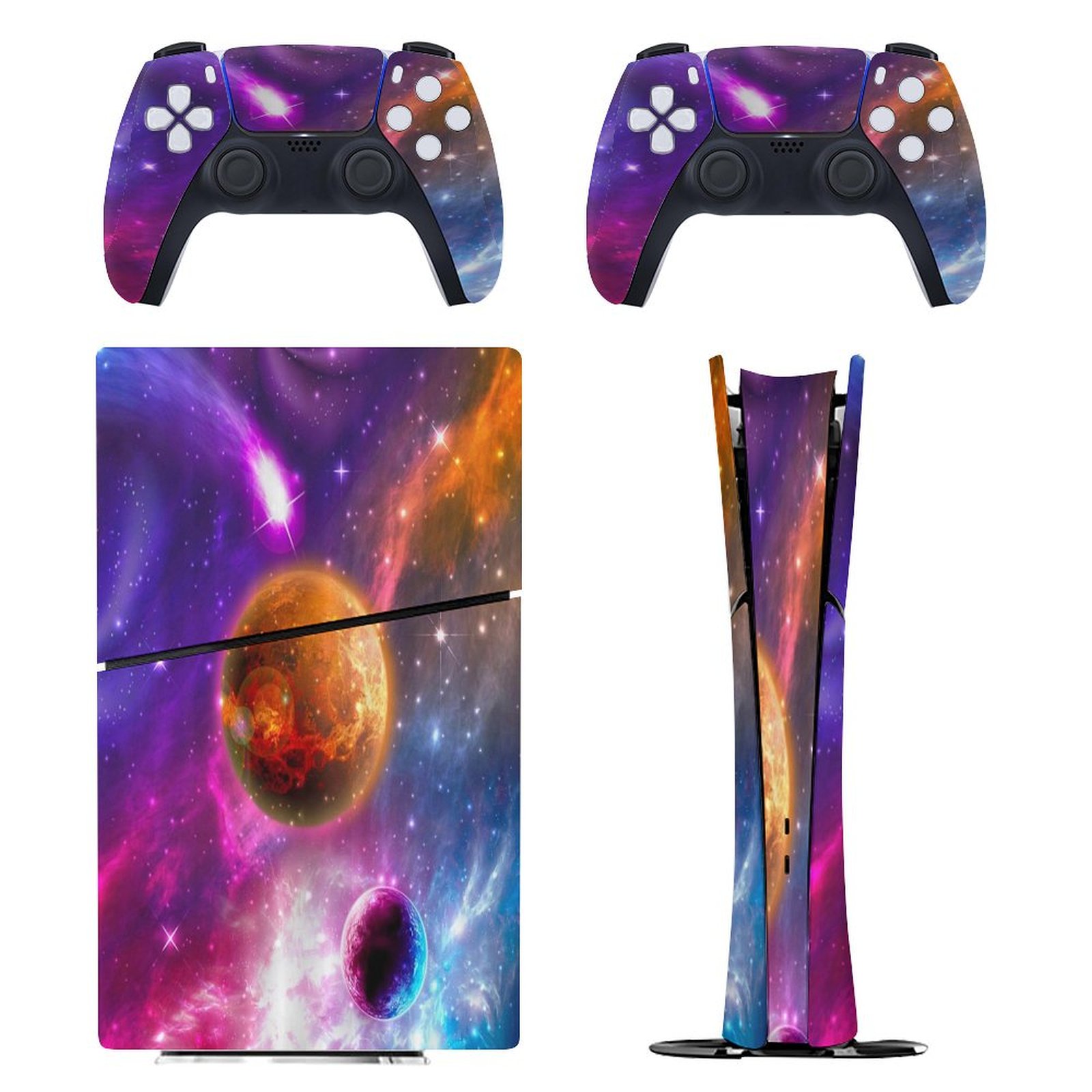 Starry Sky Planet PS5/PS5 Pro/PS5 Slim Digital Disc Skin Sticker For ...