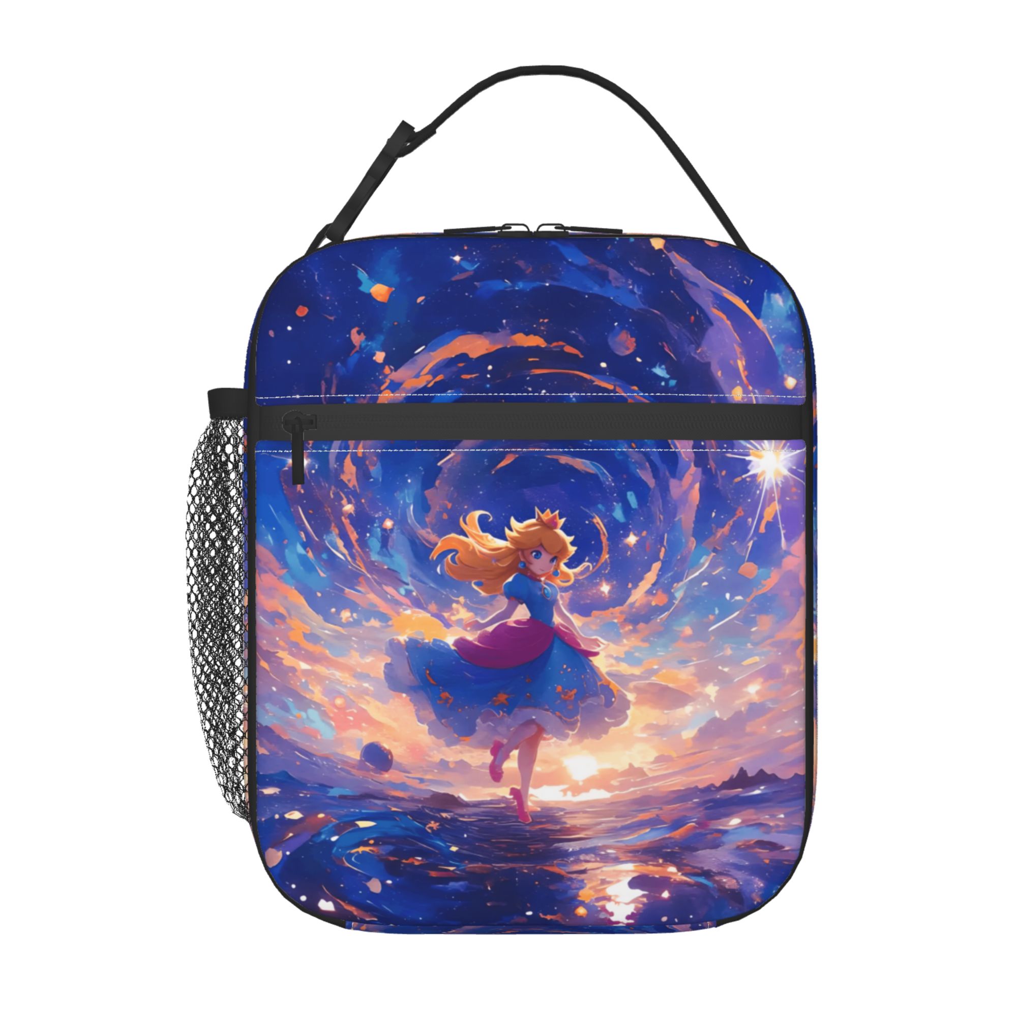 Starry Sky Princess Insulated Lunch Bag, Portable Thermal Tote Handheld ...