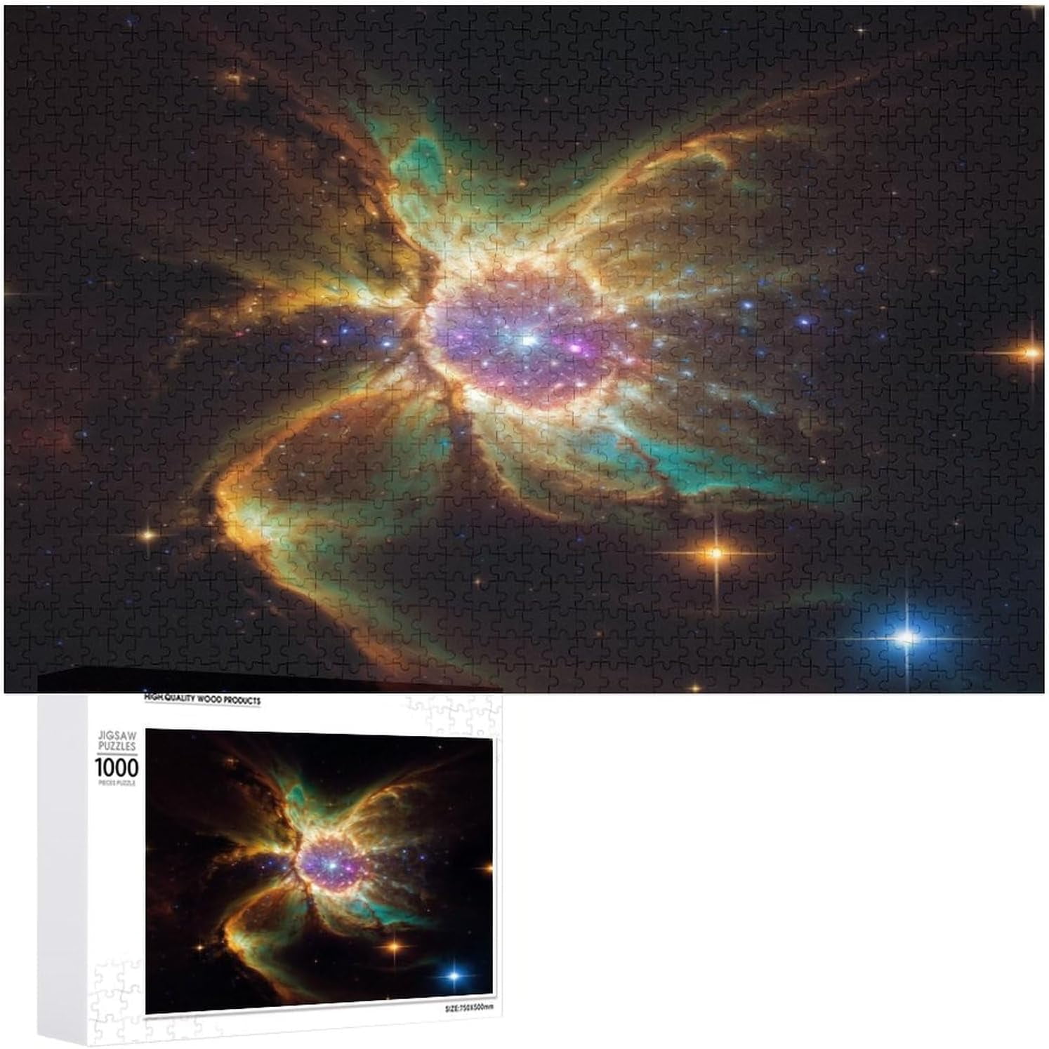 Starry Sky Puzzle Jigsaw Puzzle 1000 Pieces for Adults, 30"x20" Large ...