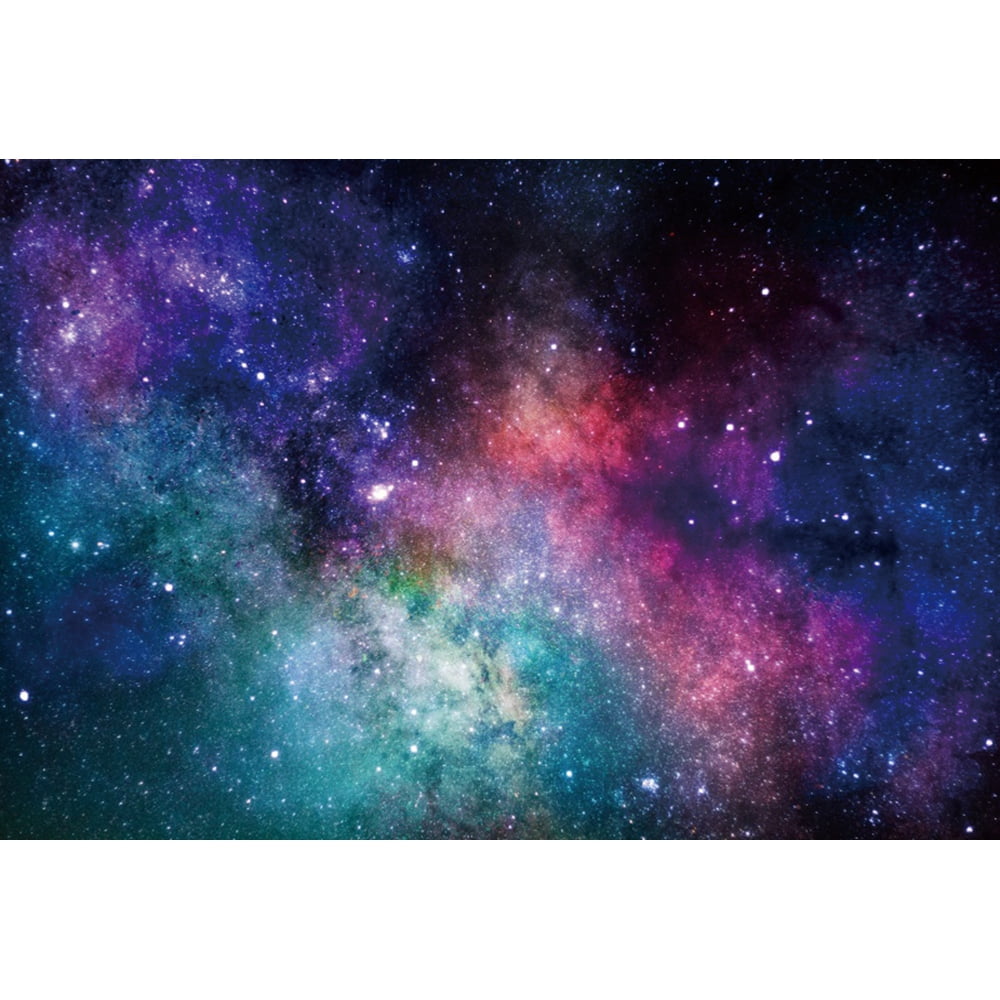 Starry Sky Universe Space Capsule Backdrop Planet Solar System Scene ...