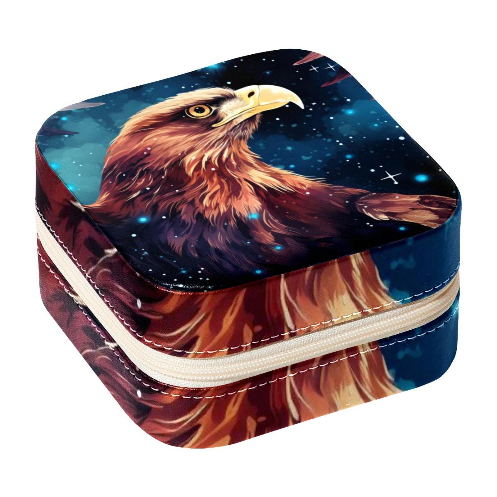 Starry Travel Portable Square Jewelry Box Earring Necklace Bracelet ...