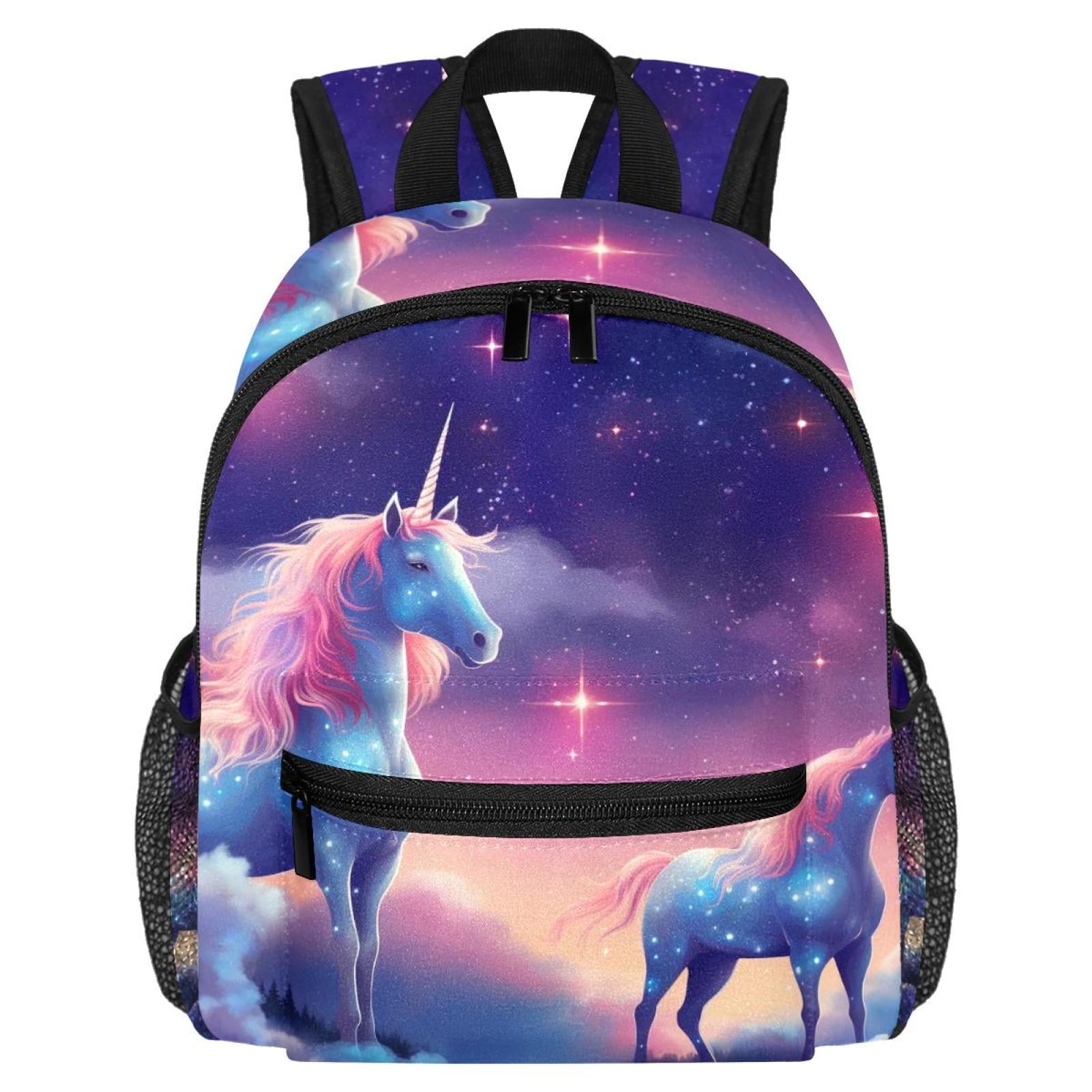 Starry Unicorn Adjustable Shoulder Strap Backpack - Large Capacity ...