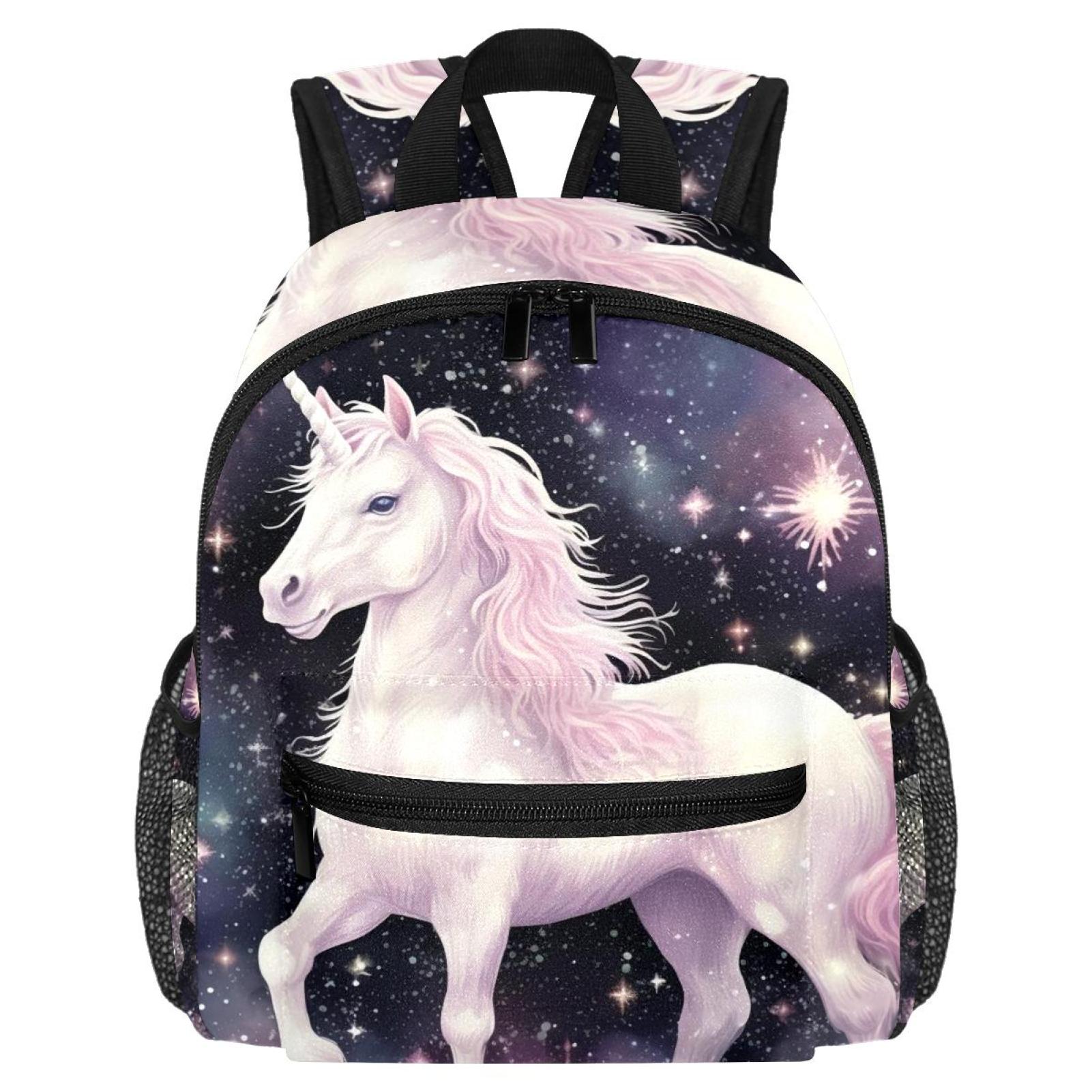 Starry Unicorn Cute Book Bag with Adjustable Shoulder Strap, Large ...
