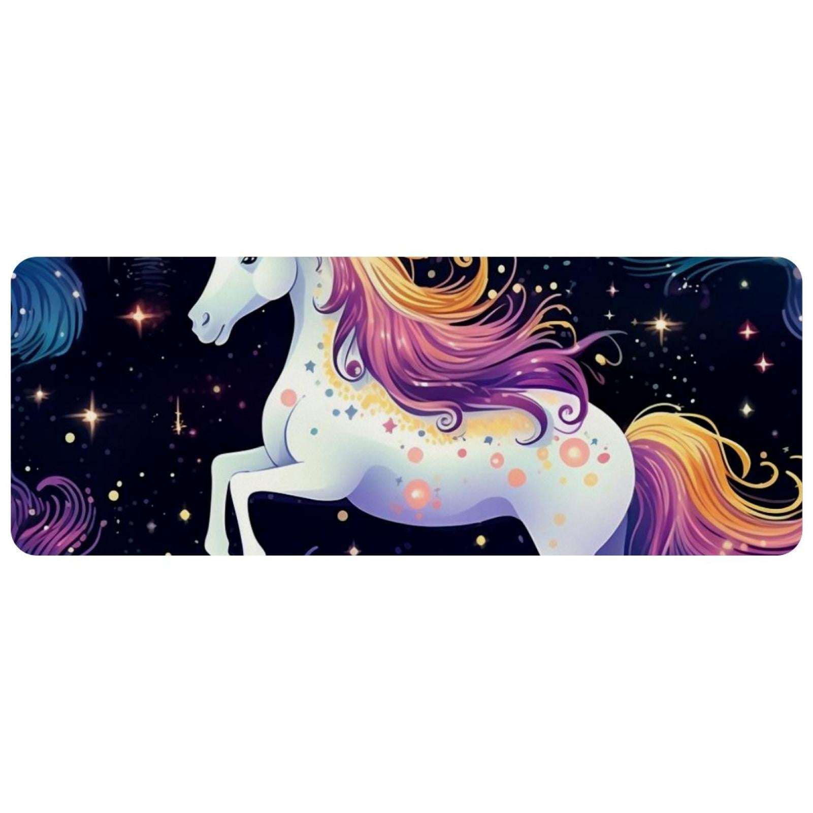Starry Unicorn Mouse Pad for Wireless Mouse Home Office Desk Laptop ...