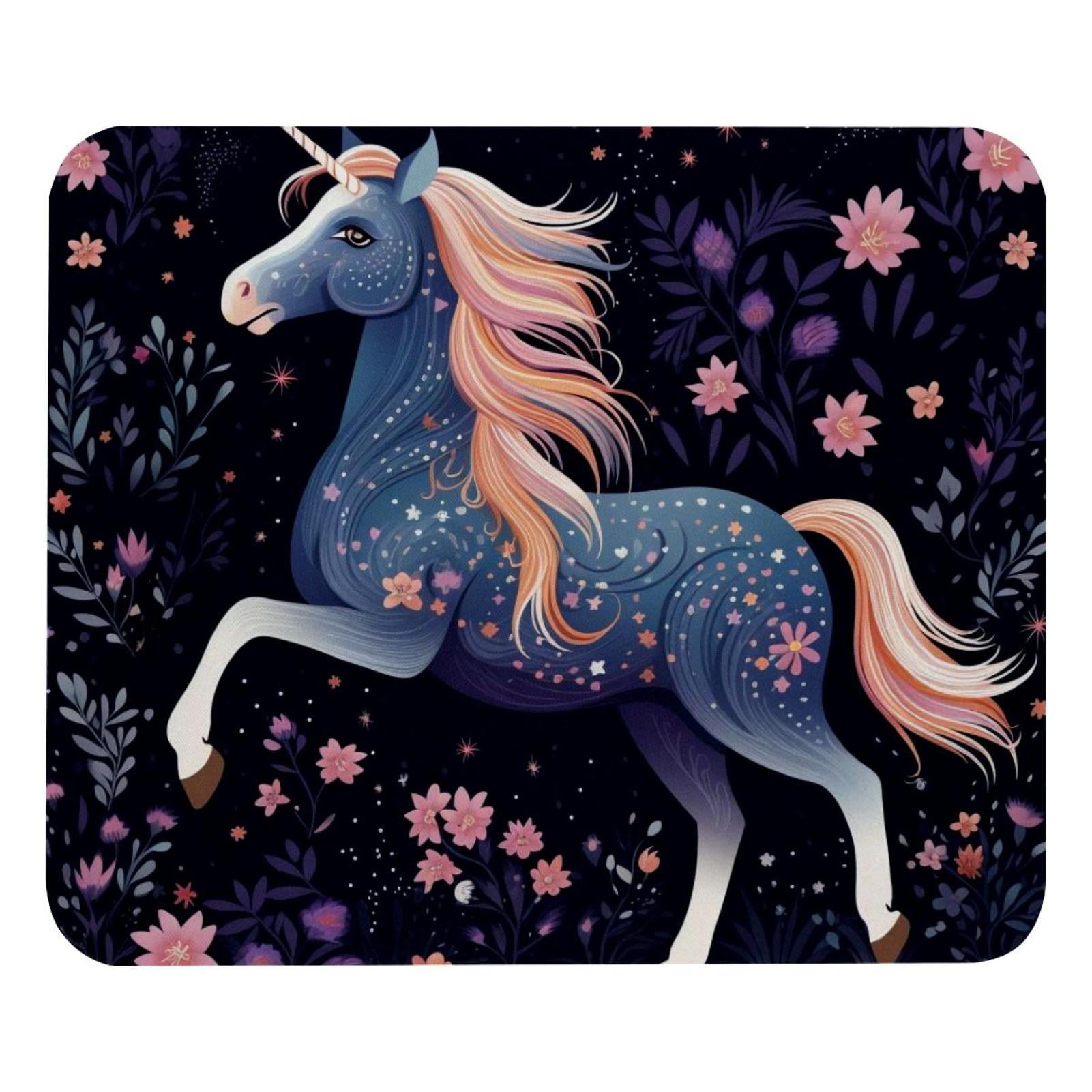 Starry Unicorn Mouse Pad for Wireless Mouse Home Office Desk Laptop ...