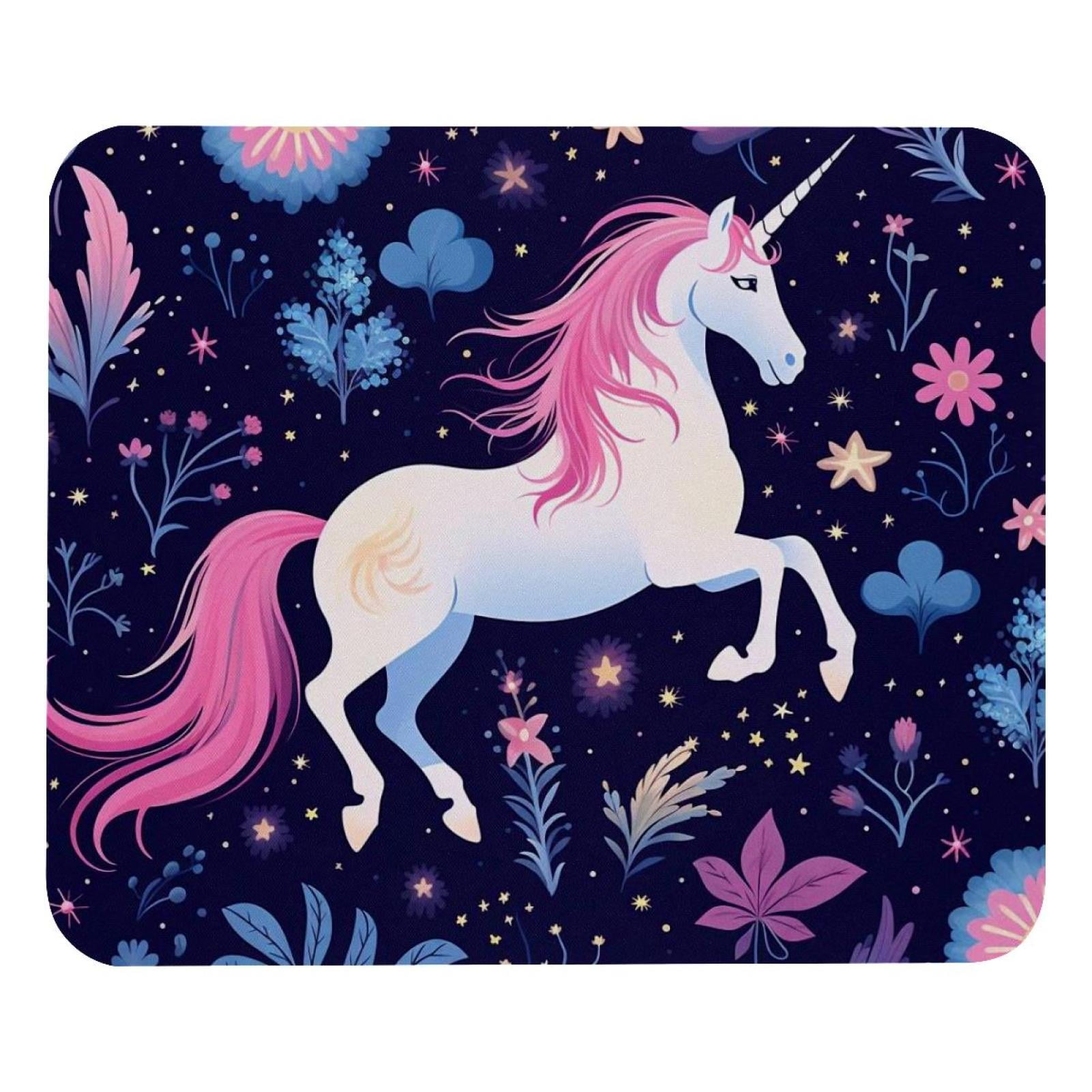 Starry Unicorn Mouse Pad for Wireless Mouse Home Office Desk Laptop ...