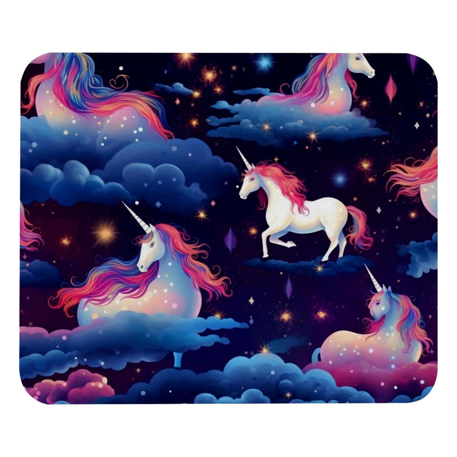 Starry Unicorn Mouse Pad for Wireless Mouse Home Office Desk Laptop ...