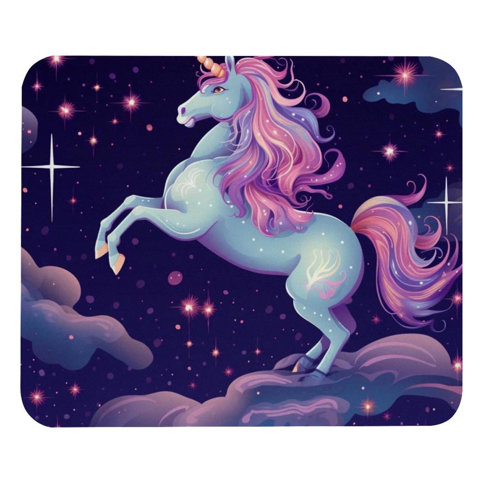 Starry Unicorn Mouse Pad for Wireless Mouse Home Office Desk Laptop ...