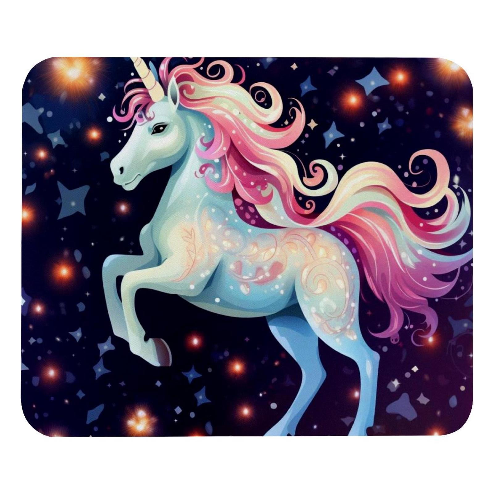 Starry Unicorn Mouse Pad for Wireless Mouse Home Office Desk Laptop ...