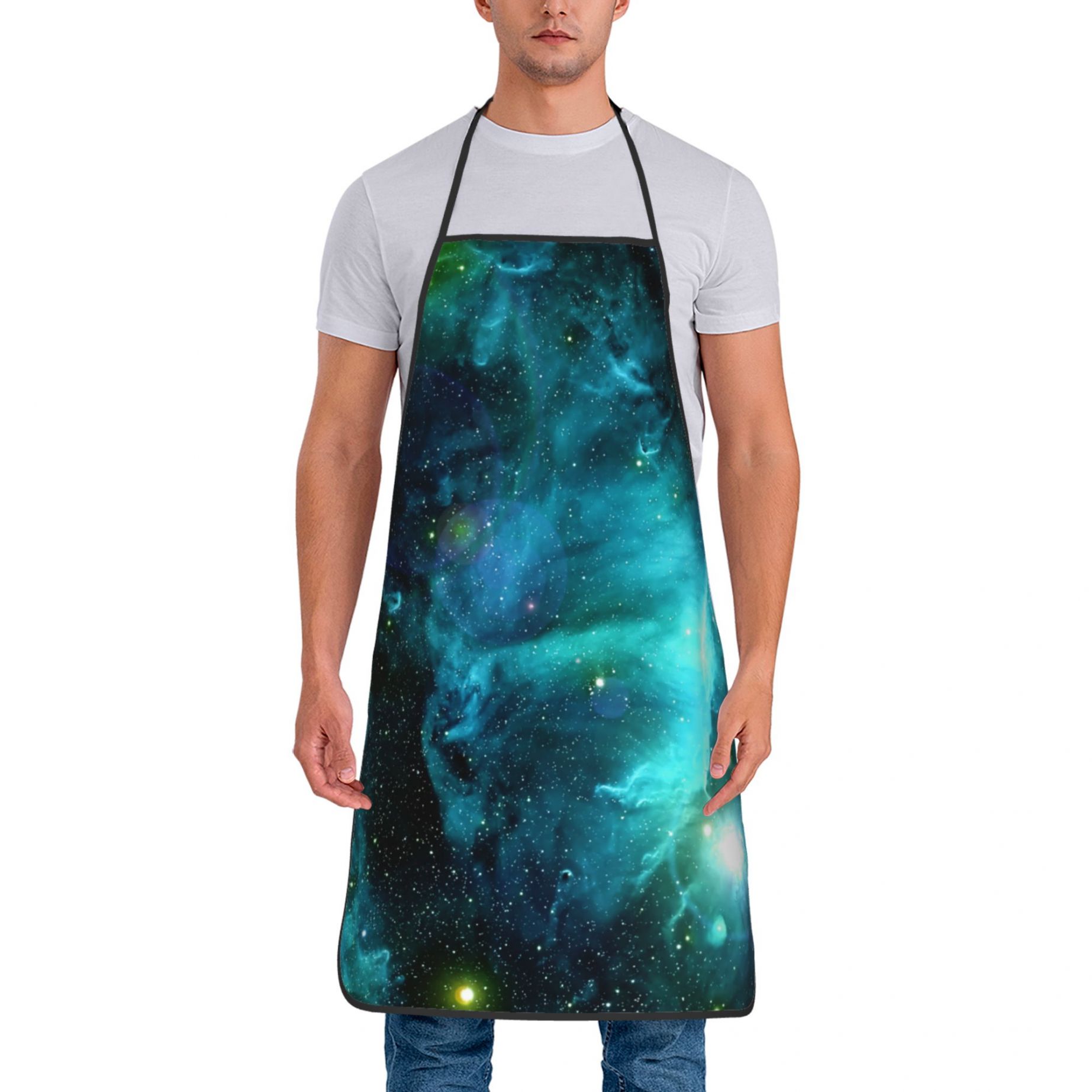 Starry sky (5) Aprons for Women Men Waterproof Apron Kitchen Chef ...