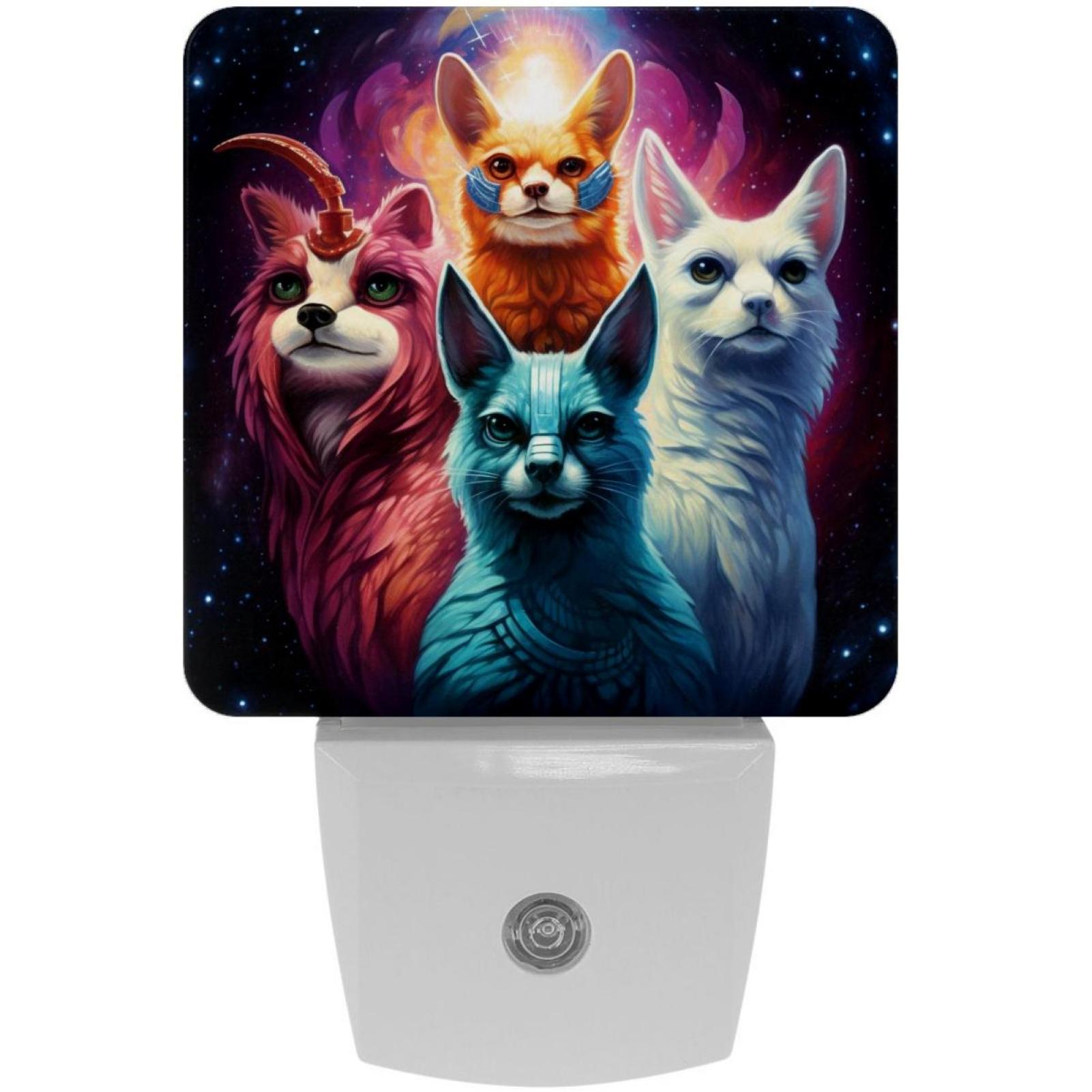 Starry sky animals LED Square Night Lights- Energy Efficient and ...