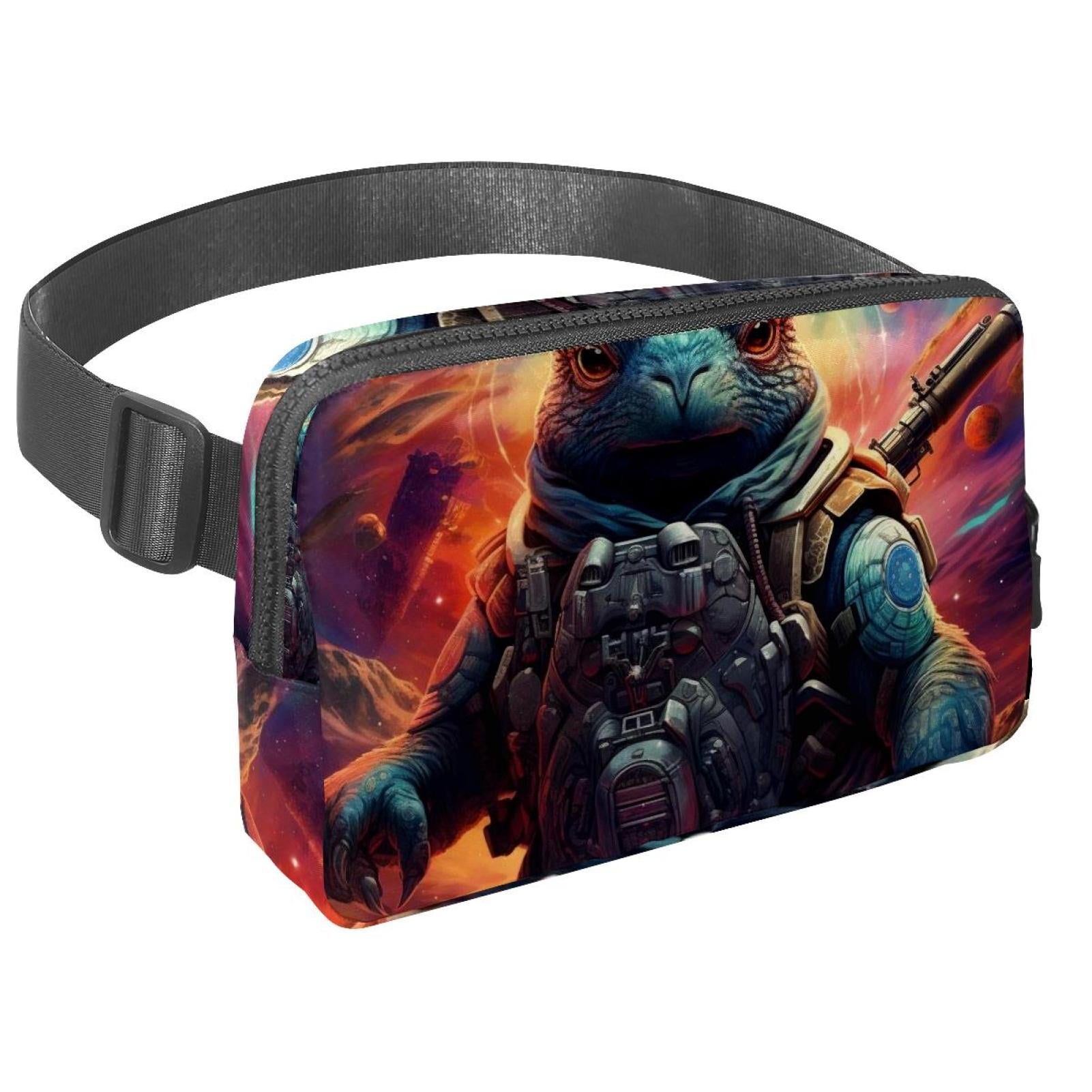 Starry sky animals Lightweight Adjustable Waist Packs Crossbody Bag ...
